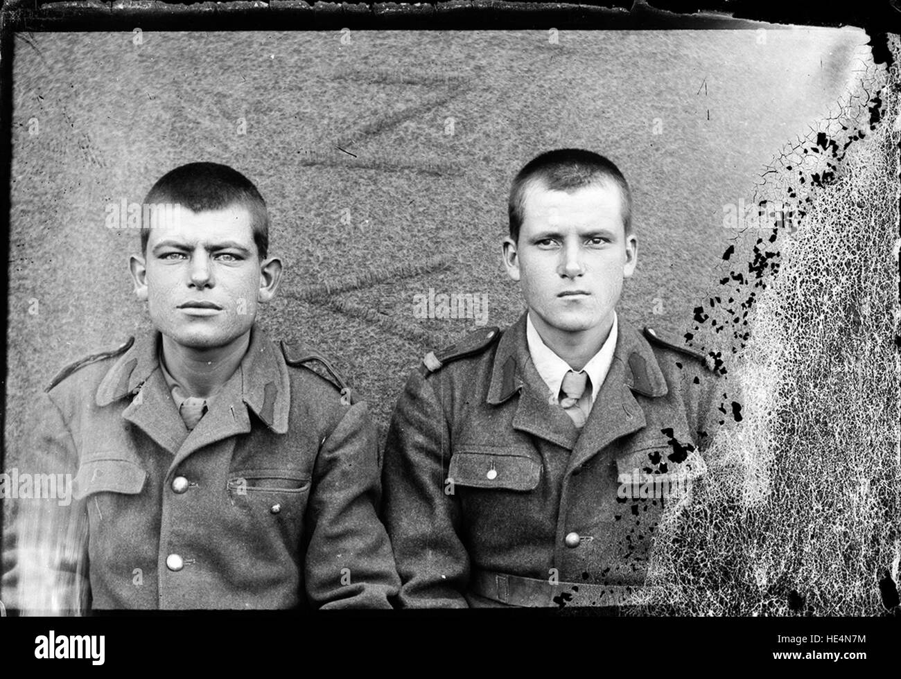Two portraits from Costică Acsinte Archive, Ialomita, Romania ...
