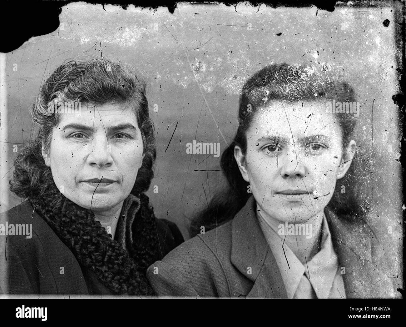 Four portraits, Costica Acsinte Archive, Romania Stock Photo - Alamy