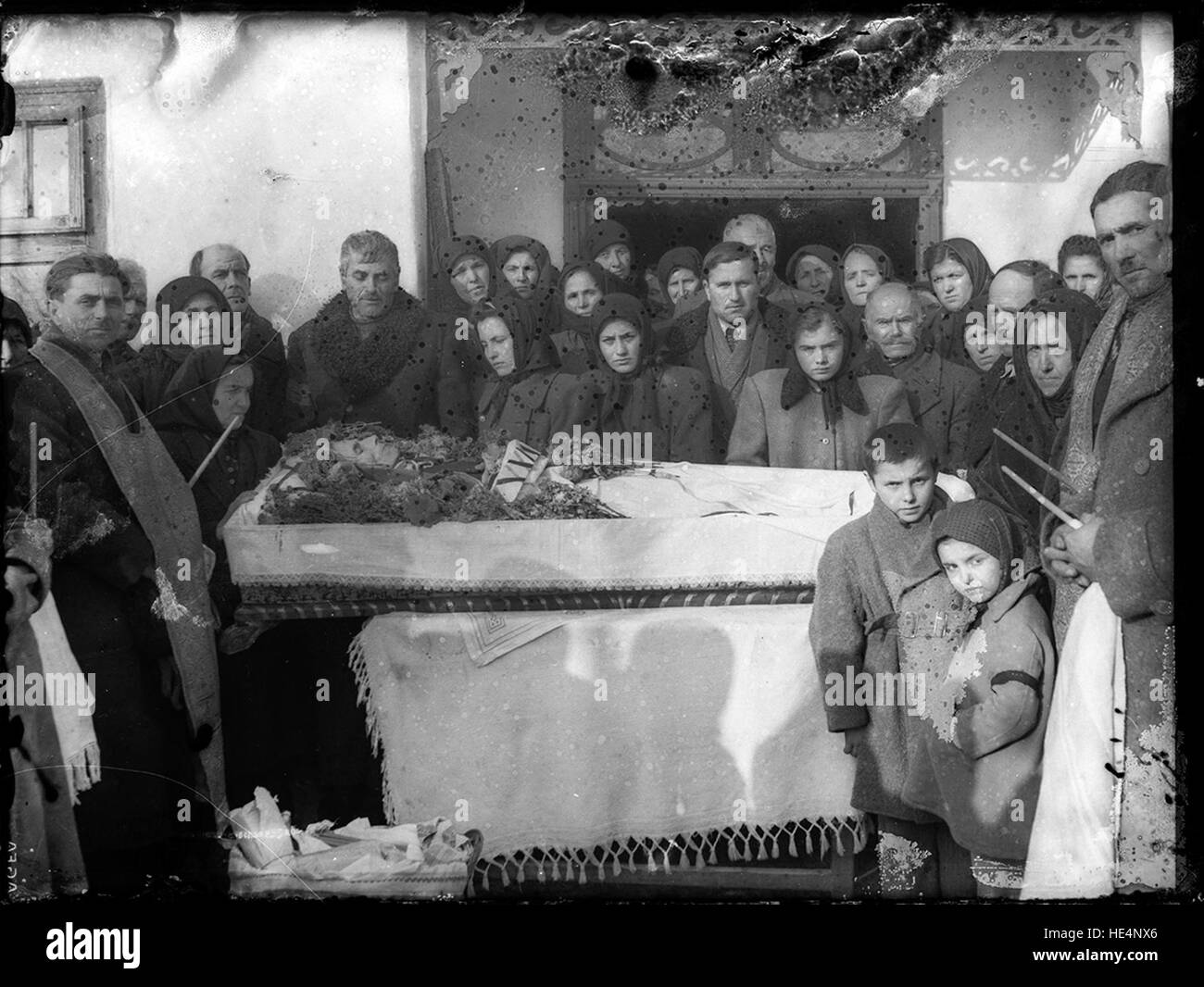 Priveghi, Costica Acsinte Archive, Ialomita, Romania, historical image ...