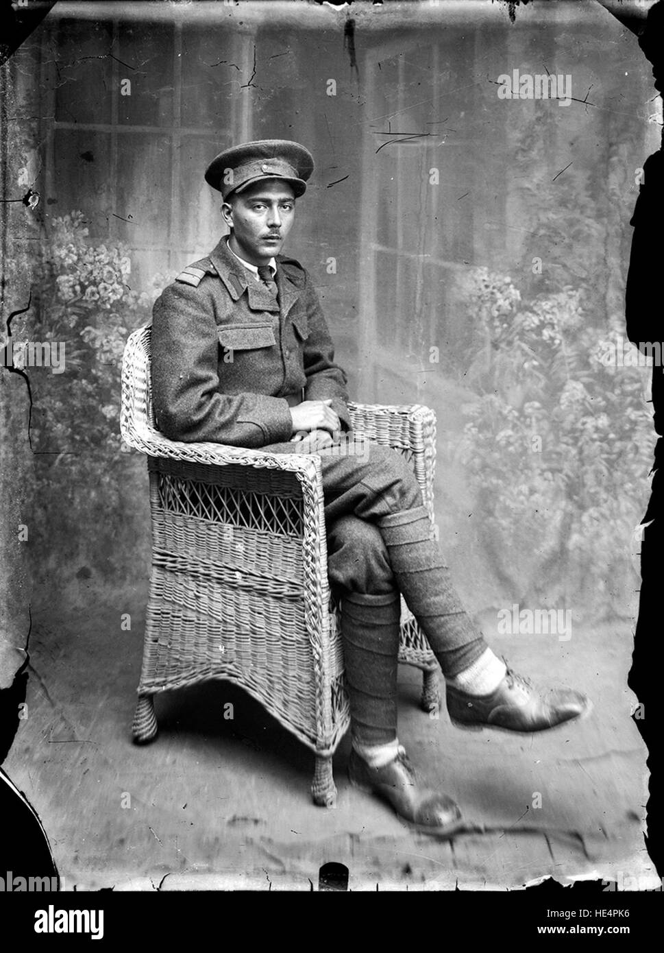 A military portrait captured by the Costica Acsinte Archive in Ialomita ...