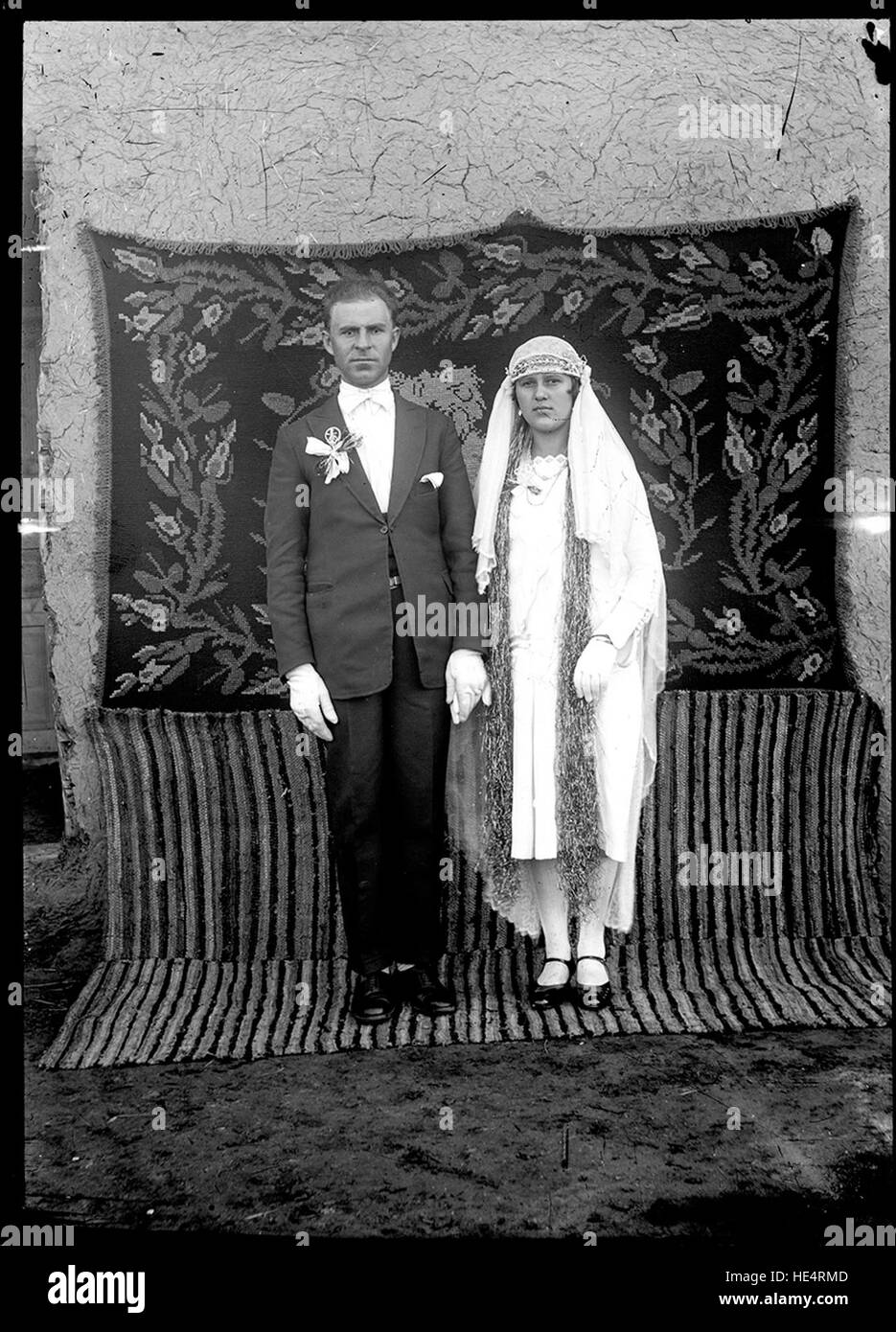 Romania village ancient photo Black and White Stock Photos & Images - Alamy