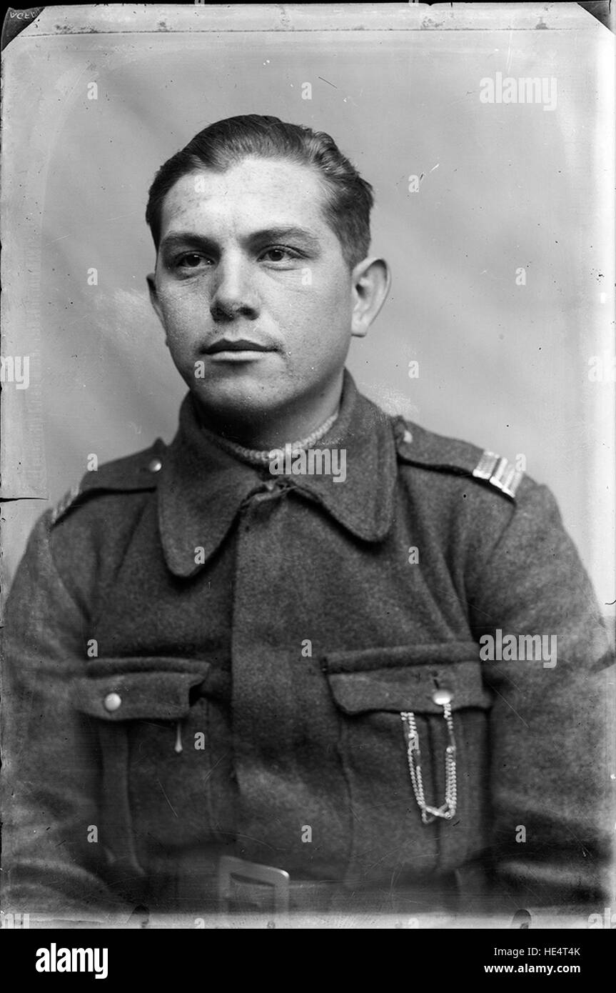 A military portrait from the Costica Acsinte Archive, depicting a ...