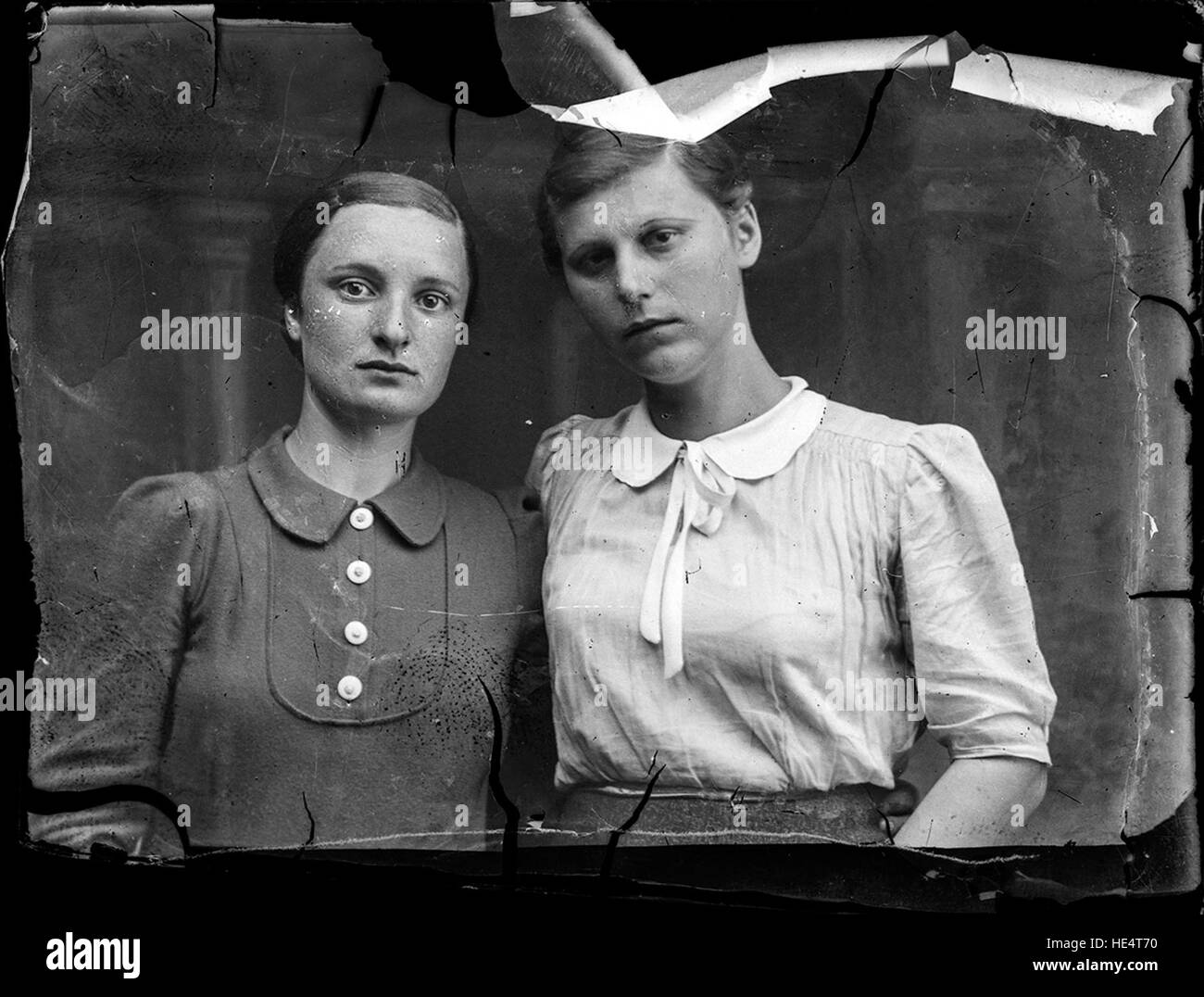 Two Women, Historic Photo, Bygone Image, Old Ancient Past, Costica ...
