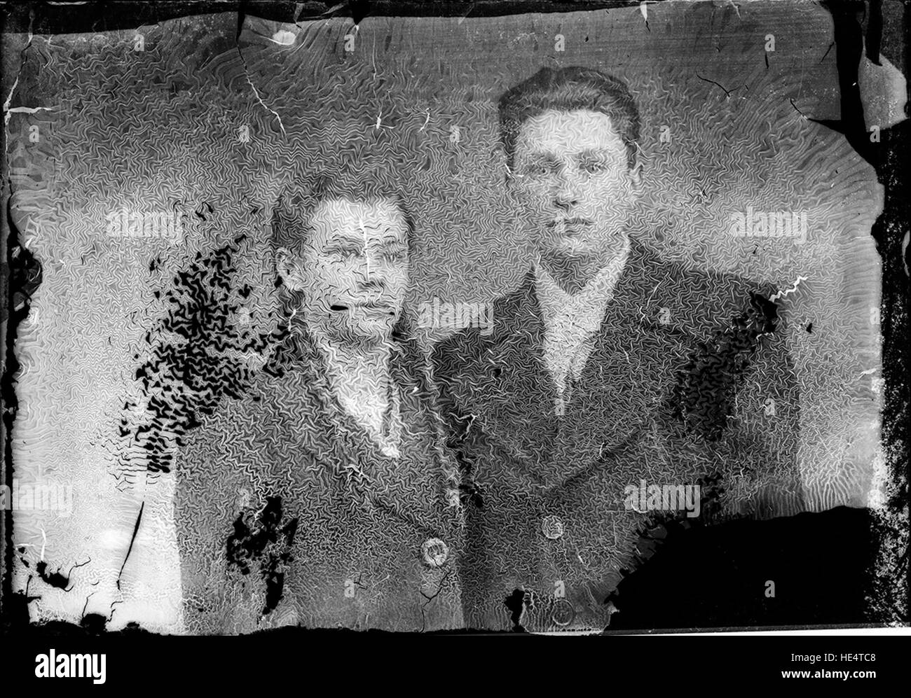 Couple portrait, Costica Acsinte Archive, Romania Stock Photo - Alamy