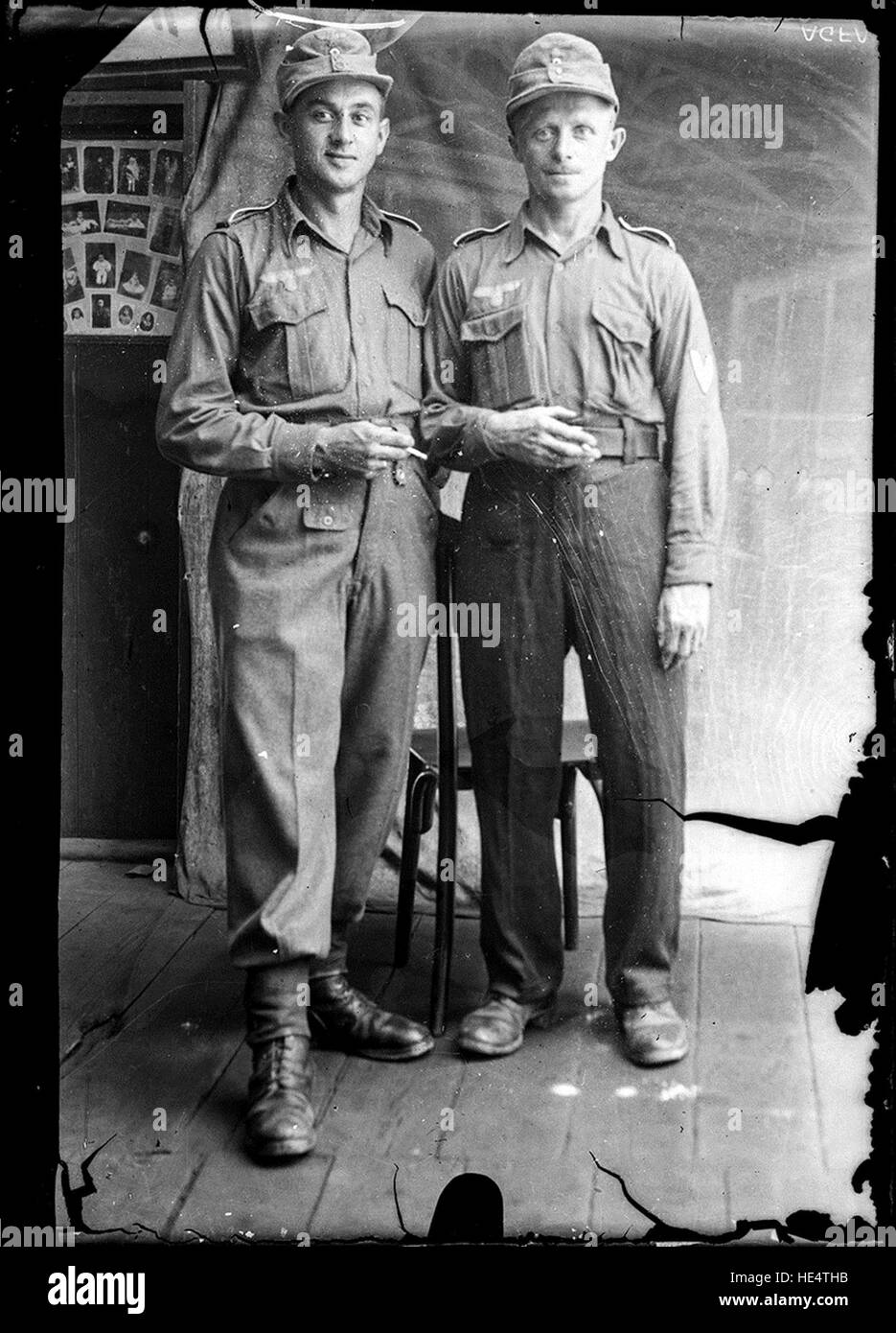 Ww2 military uniforms Black and White Stock Photos & Images - Alamy