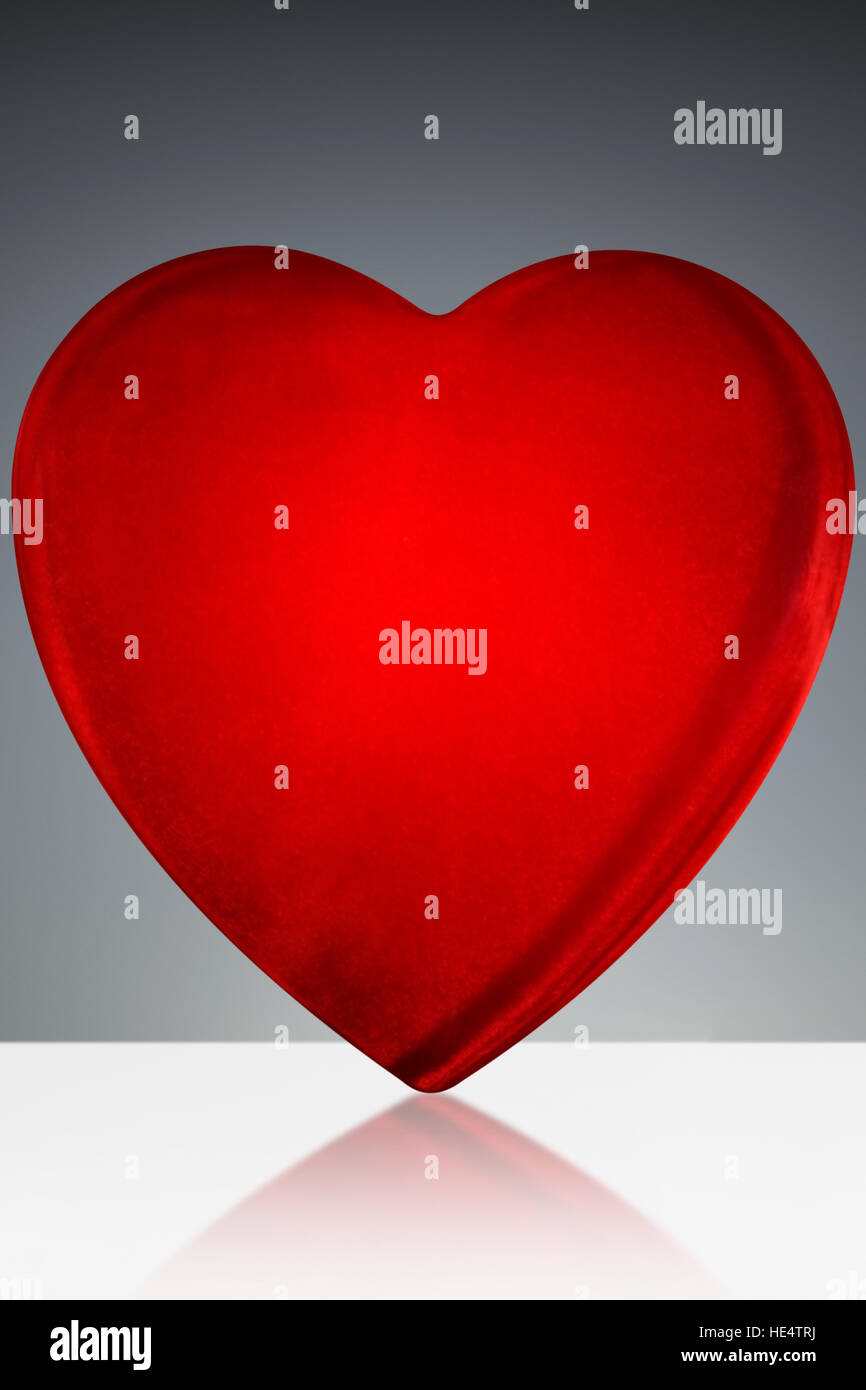 Red love heart Stock Photo - Alamy