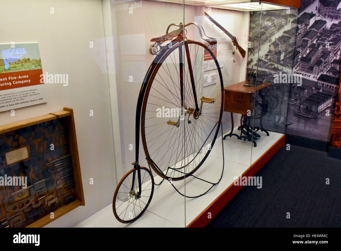 The places of invention exhibit in the Smithsonian museum in Washington ...