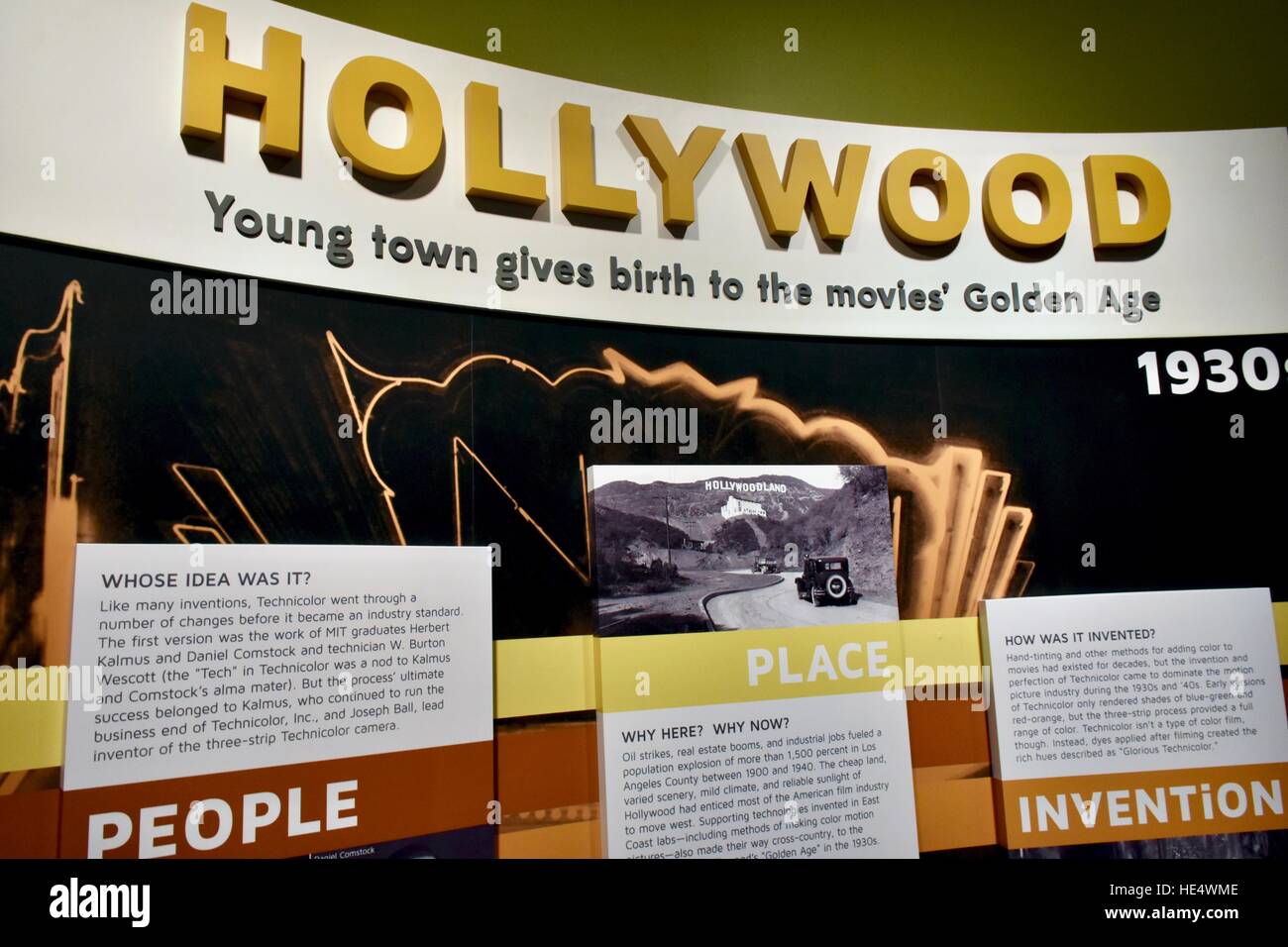 The places of invention exhibit in the Smithsonian museum in Washington ...