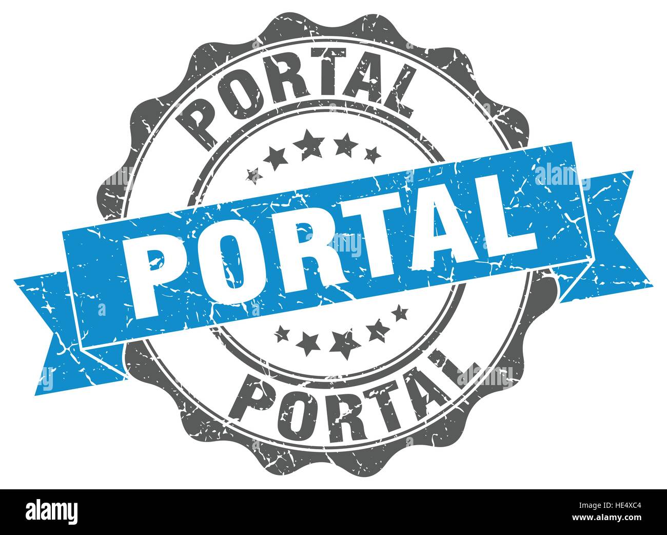 portal stamp. sign. seal Stock Vector Image & Art - Alamy