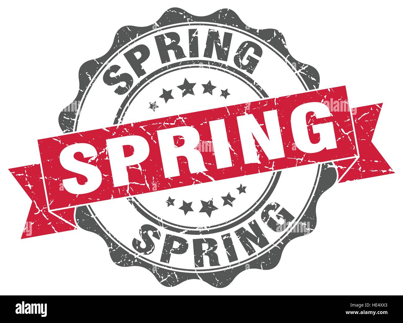 spring stamp. sign. seal Stock Vector Image & Art - Alamy