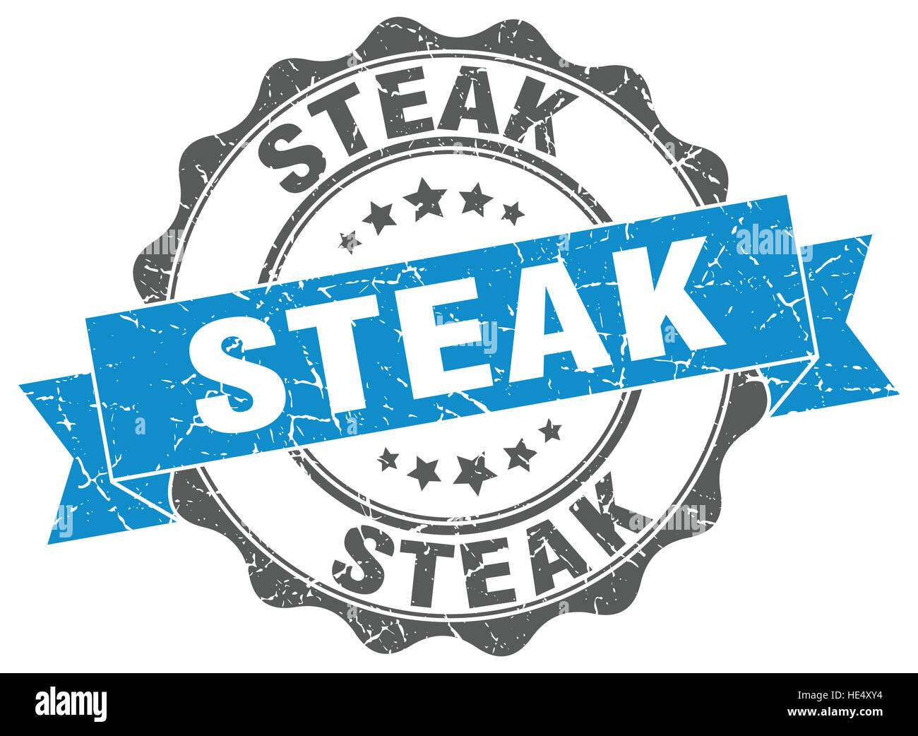 steak stamp. sign. seal Stock Vector Image & Art - Alamy