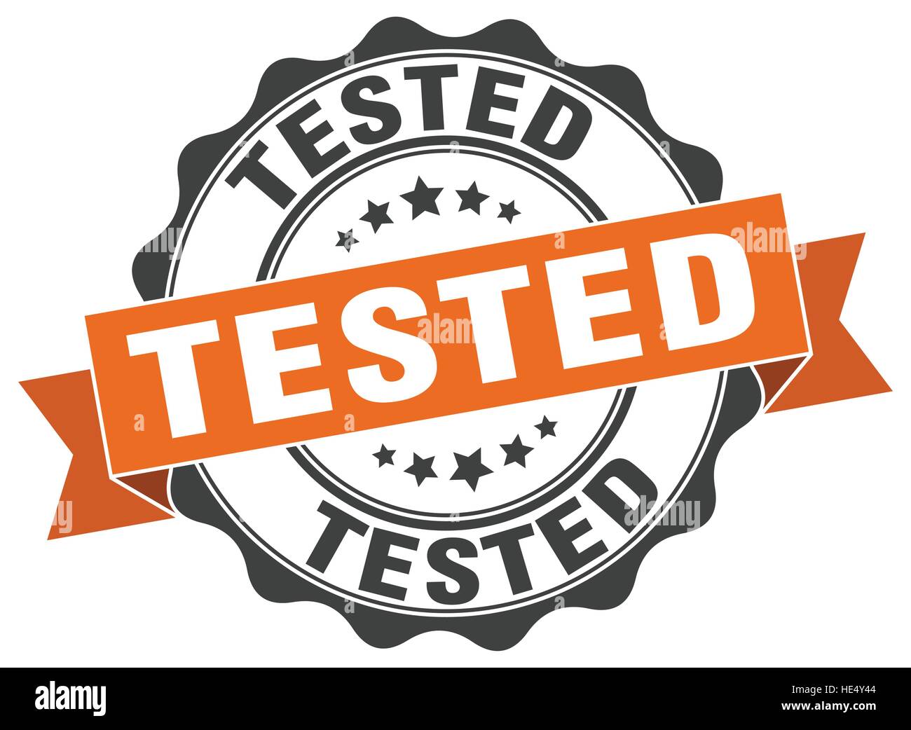 tested stamp. sign. seal Stock Vector Image & Art - Alamy