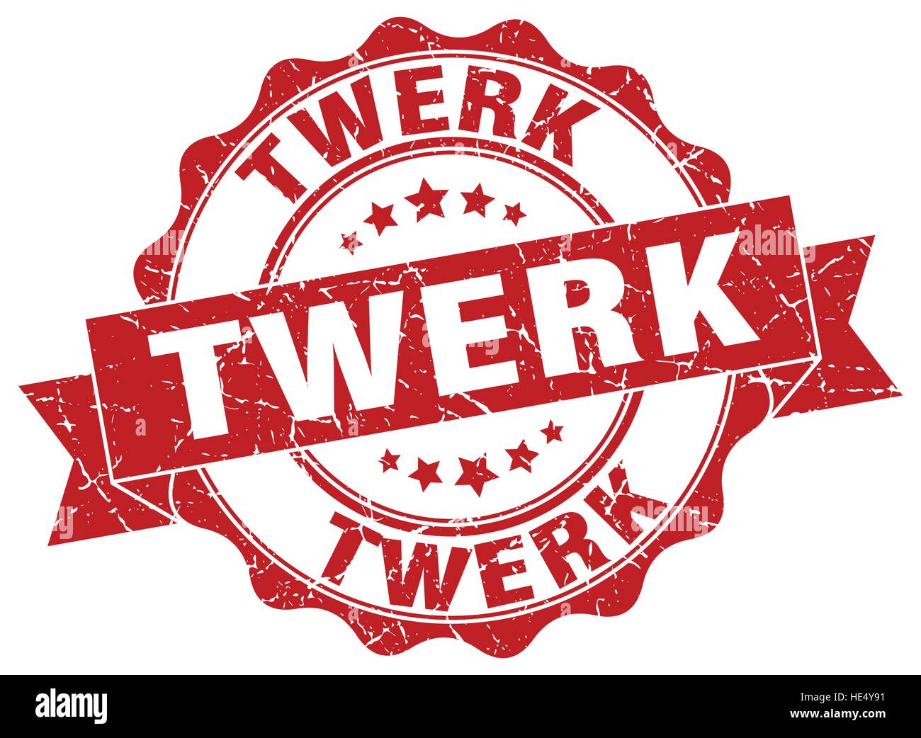 twerk stamp. sign. seal Stock Vector Image & Art - Alamy