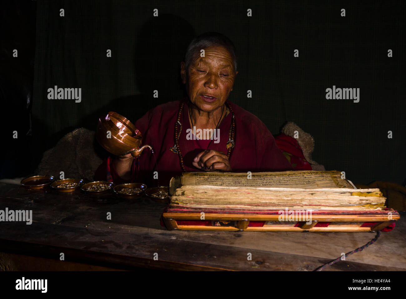 Ani Chorten, daughter of Tashi Lama, is celebrating a religious ...