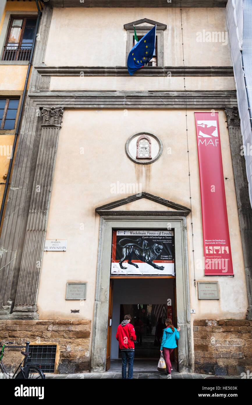 Museo archeologico florence hi-res stock photography and images - Alamy