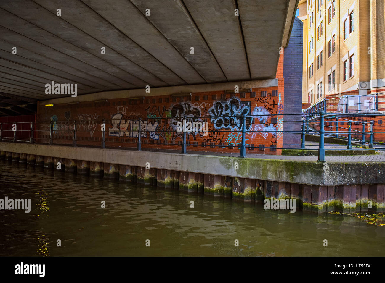 Graffiti on Underpass Stock Photo - Alamy