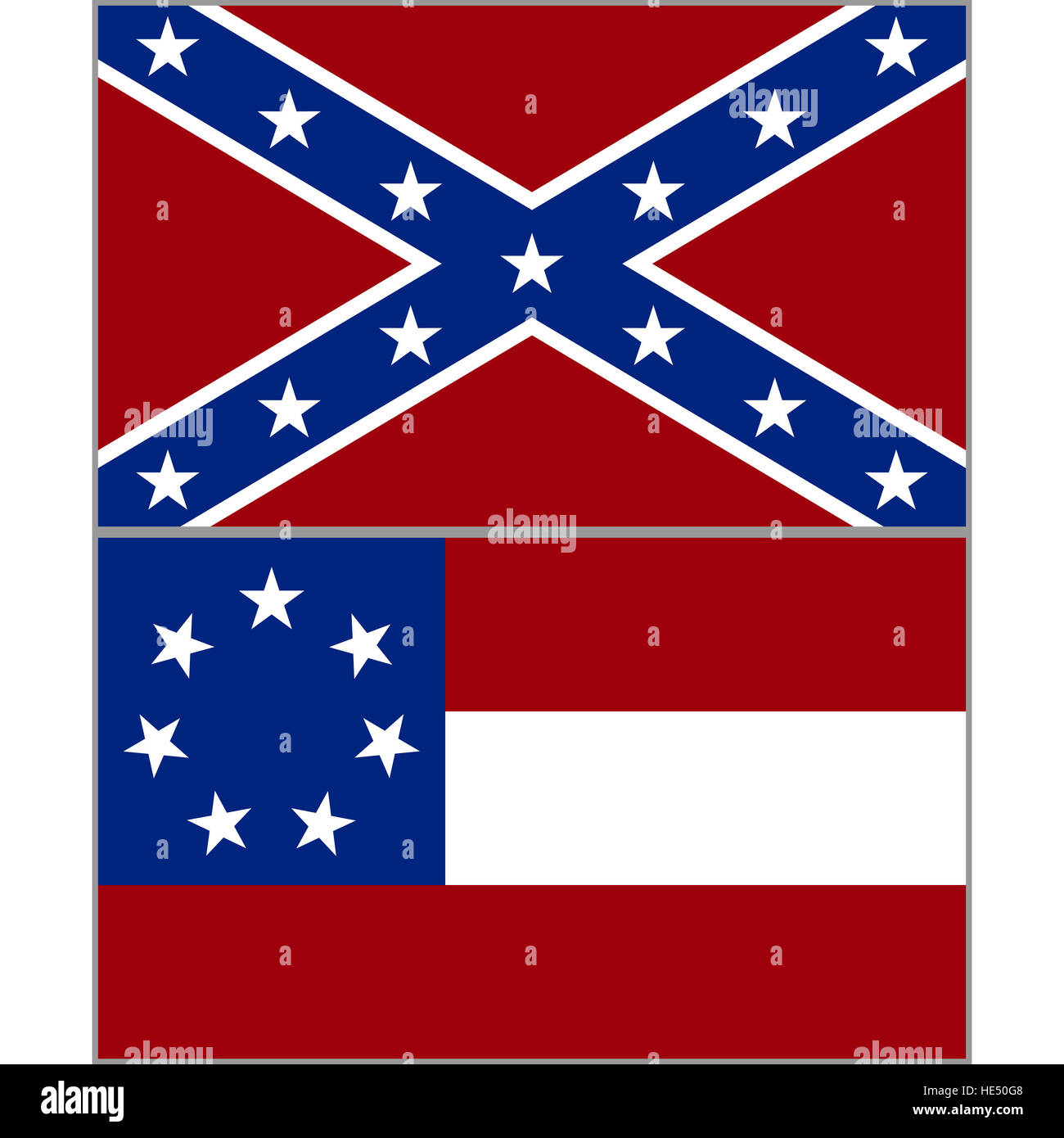 American Civil War Flags Background 37th Alabama Infantry American