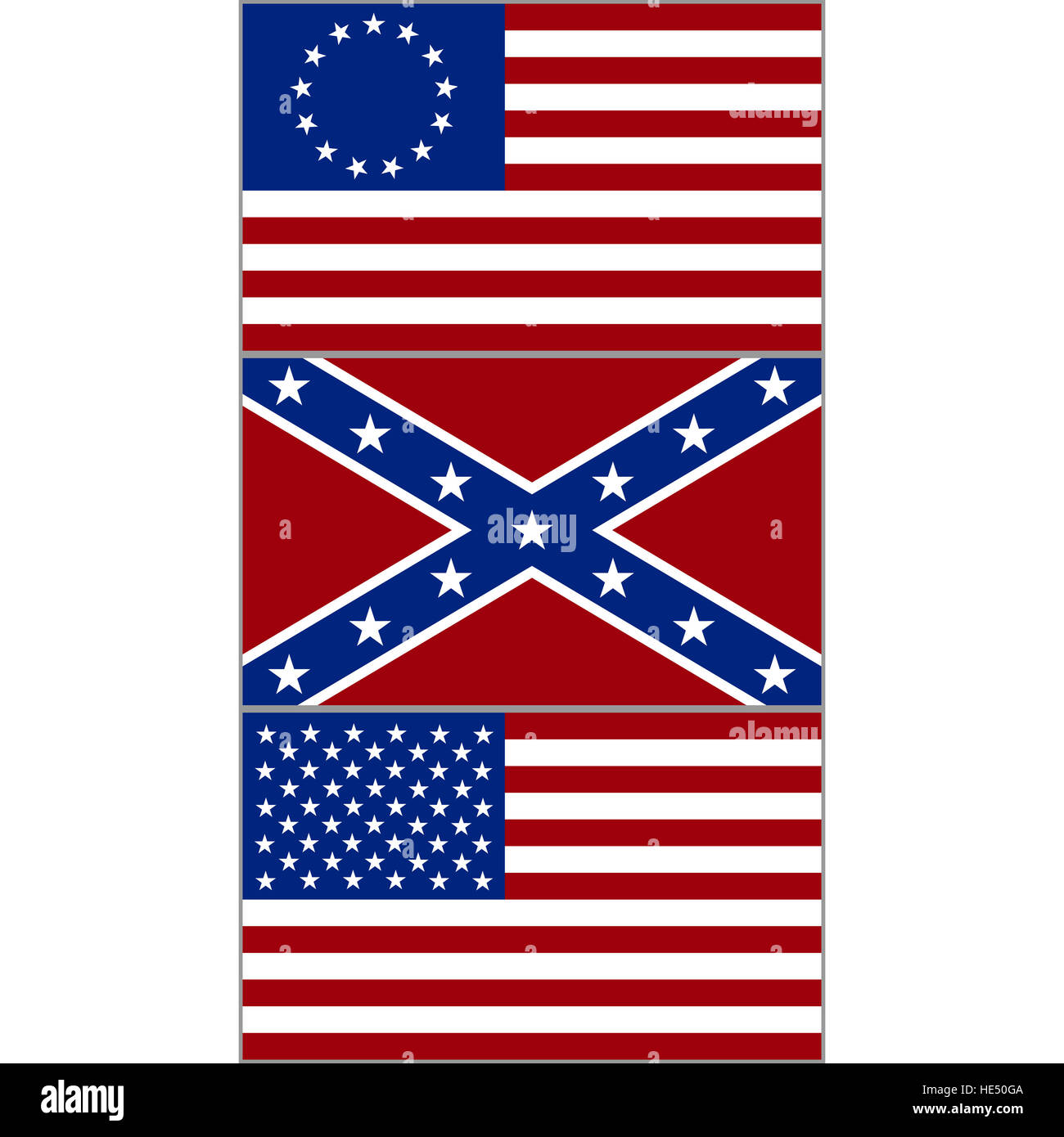 Flags Of The Civil War