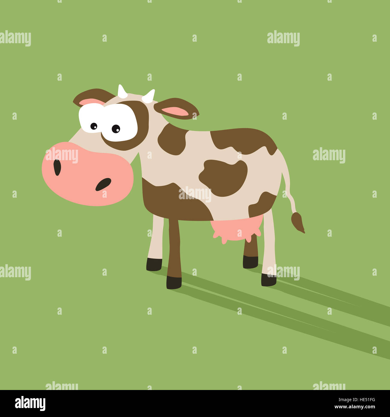 Cartoon cow hi-res stock photography and images - Alamy