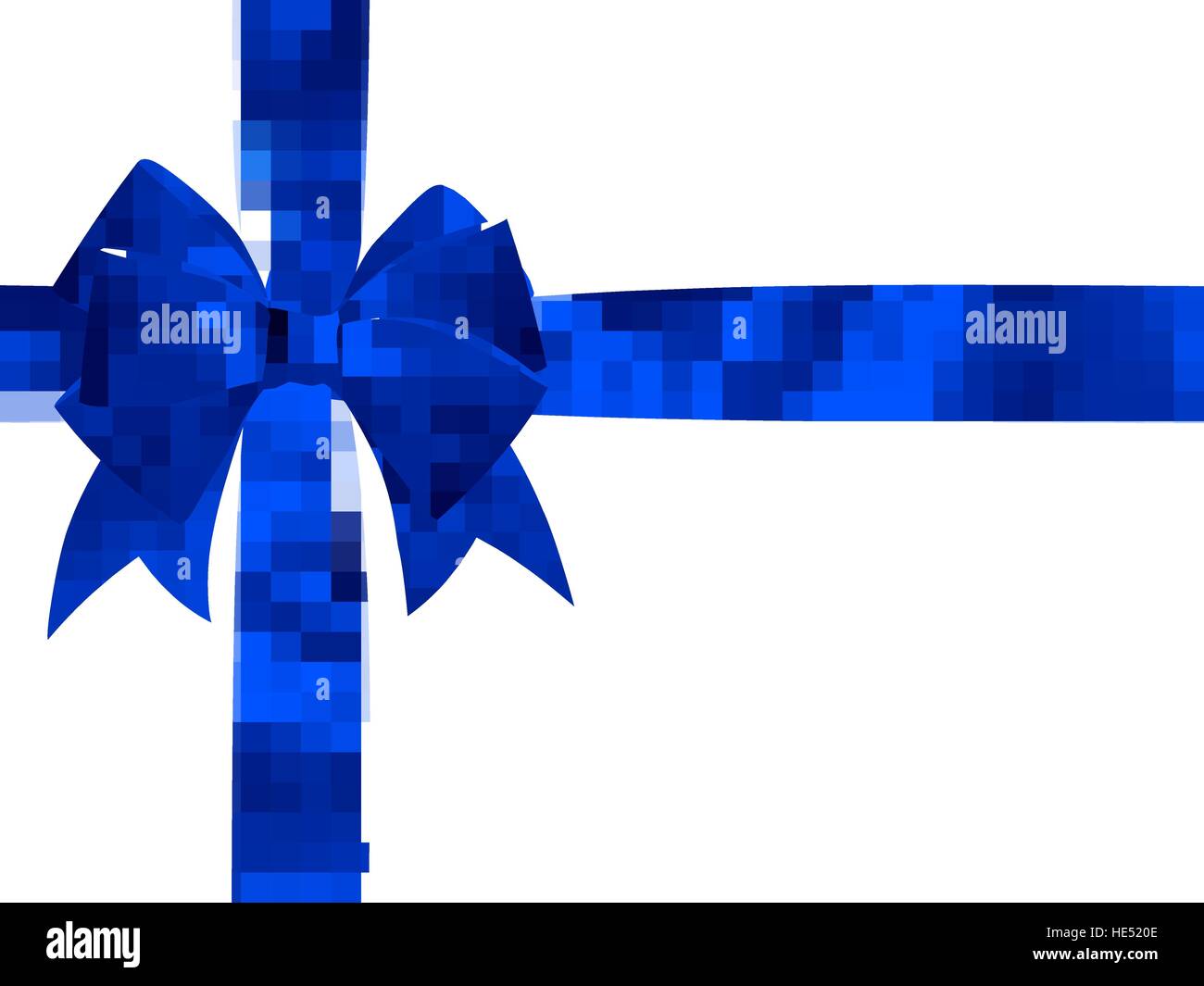 Light blue bow Stock Vector Images - Alamy