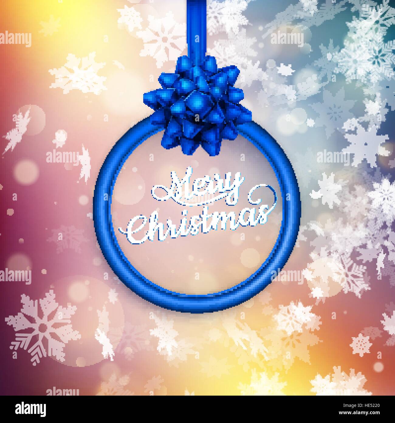 Merry christmas magic holiday Stock Vector Images - Alamy