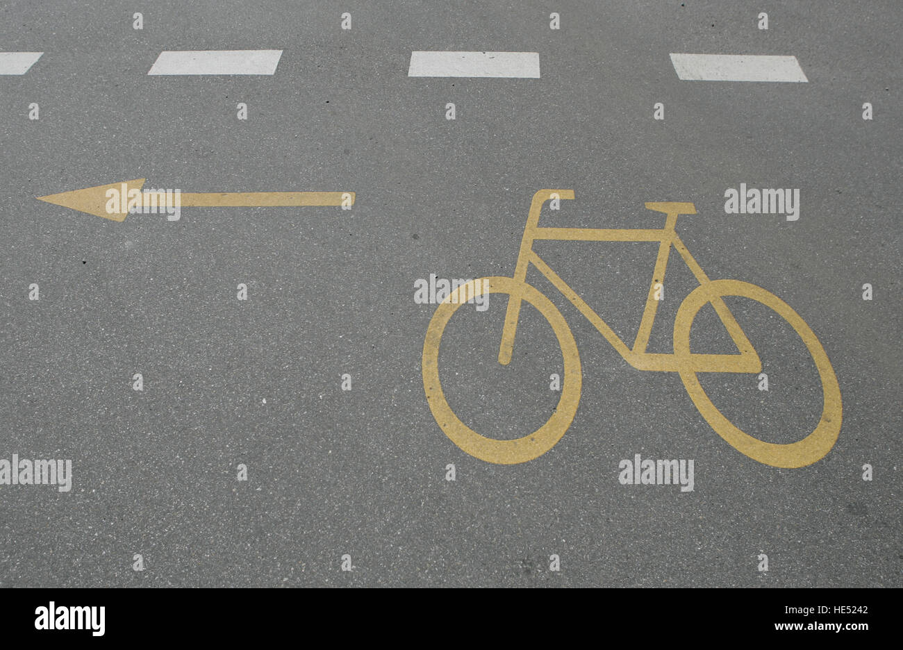 Pictograms on pavement hi-res stock photography and images - Alamy