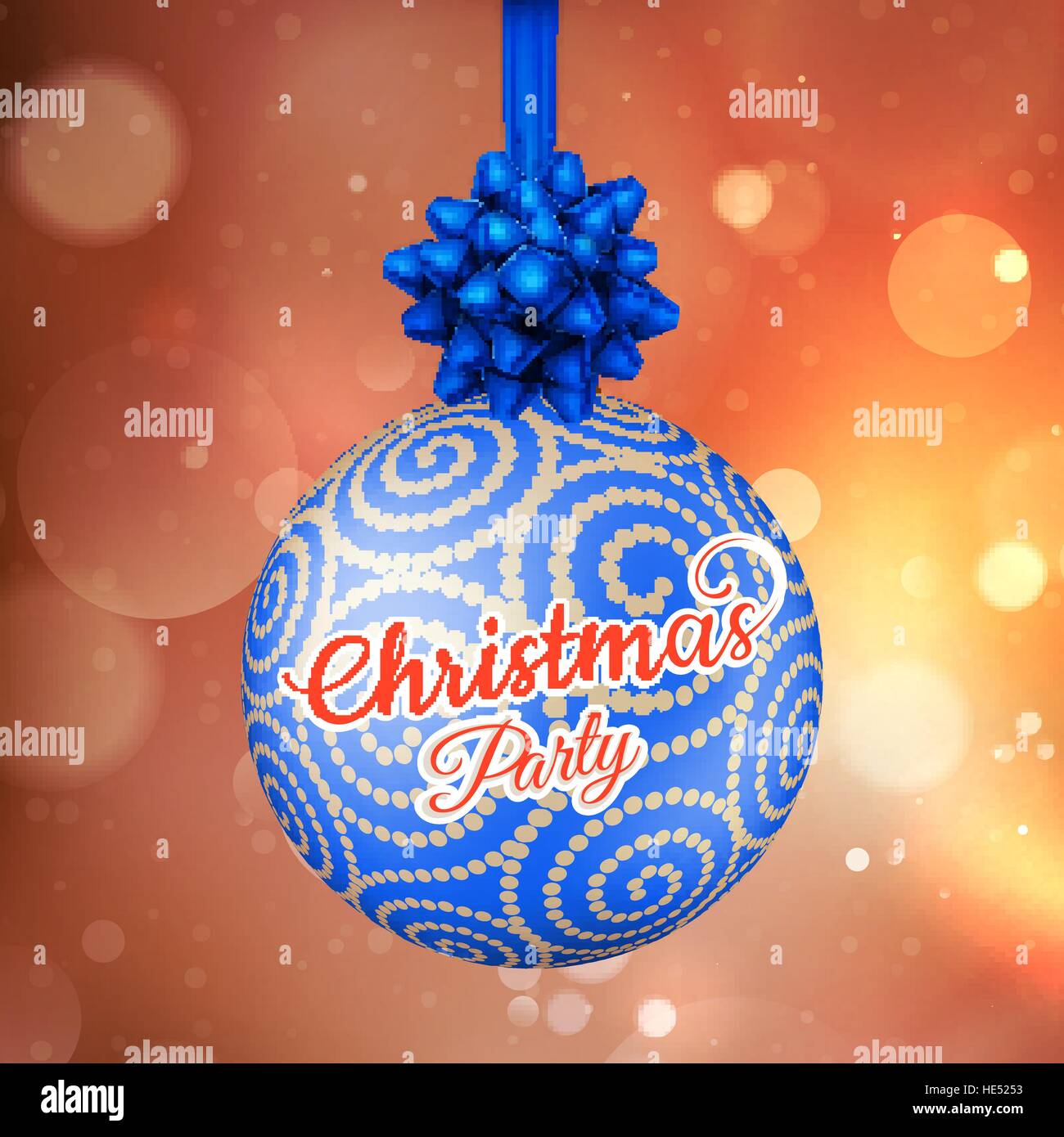 Colorful fairy lights christmas Stock Vector Images - Alamy