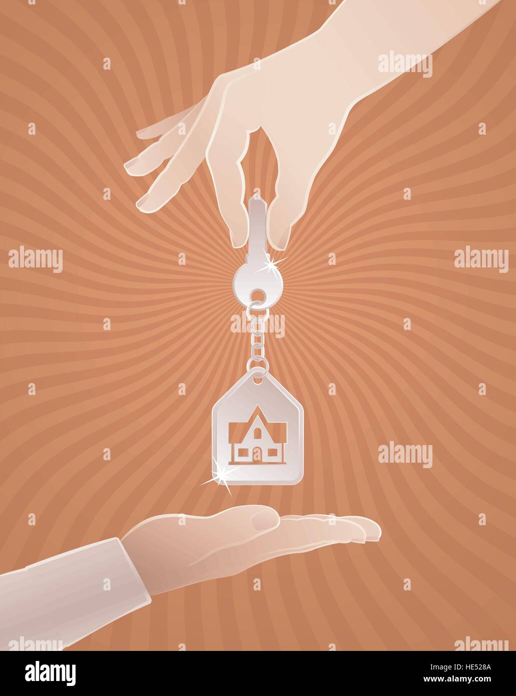 Sweet home concept Stock Vector Images - Alamy