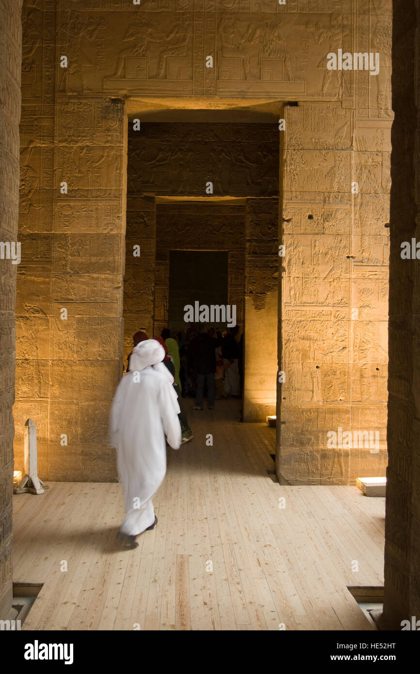 Temple of Isis, Inner Sanctuary of Isis, Philae or Agilkia Islands ...