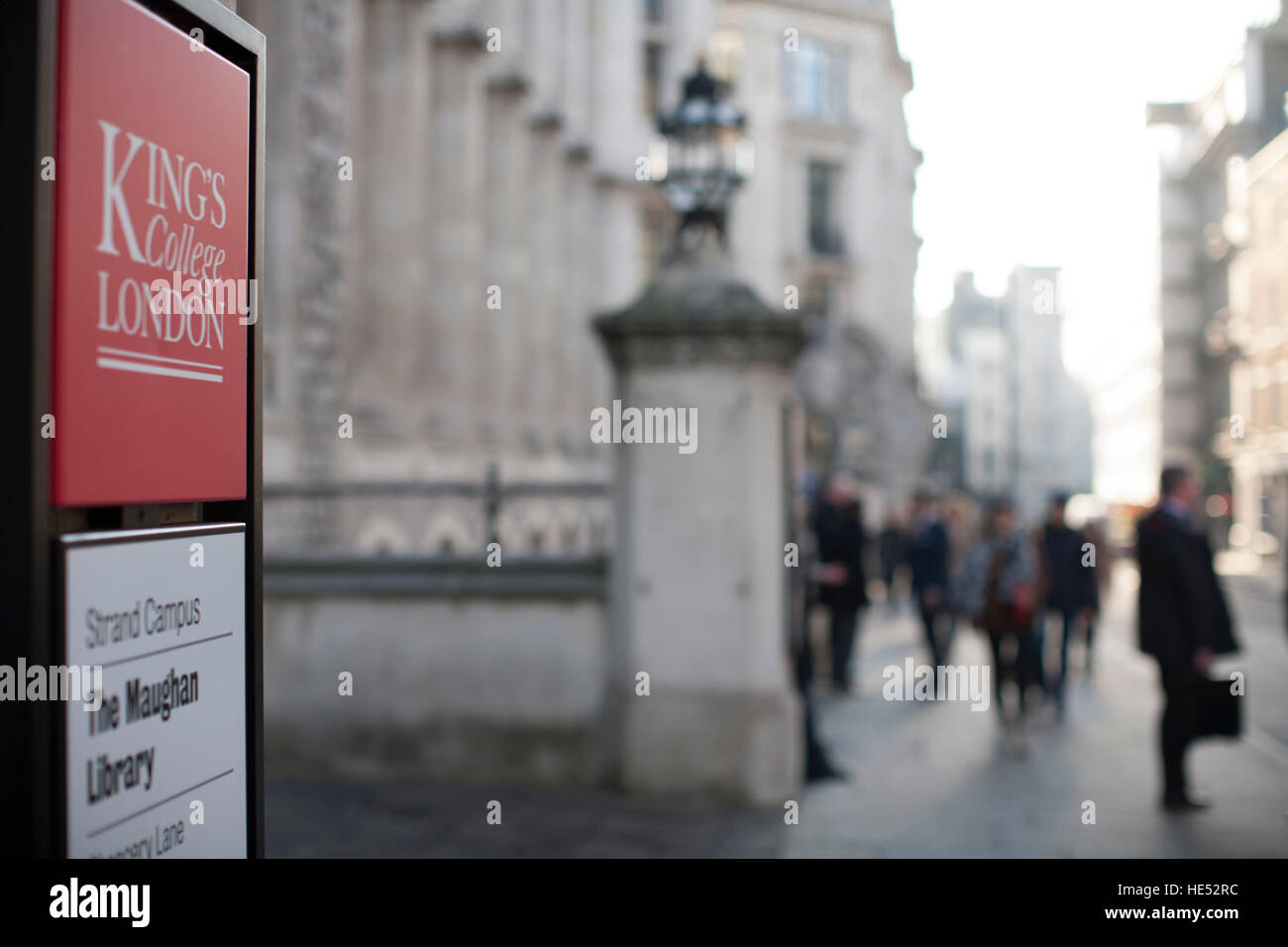 Entrance kings college maughan library hi-res stock photography and ...