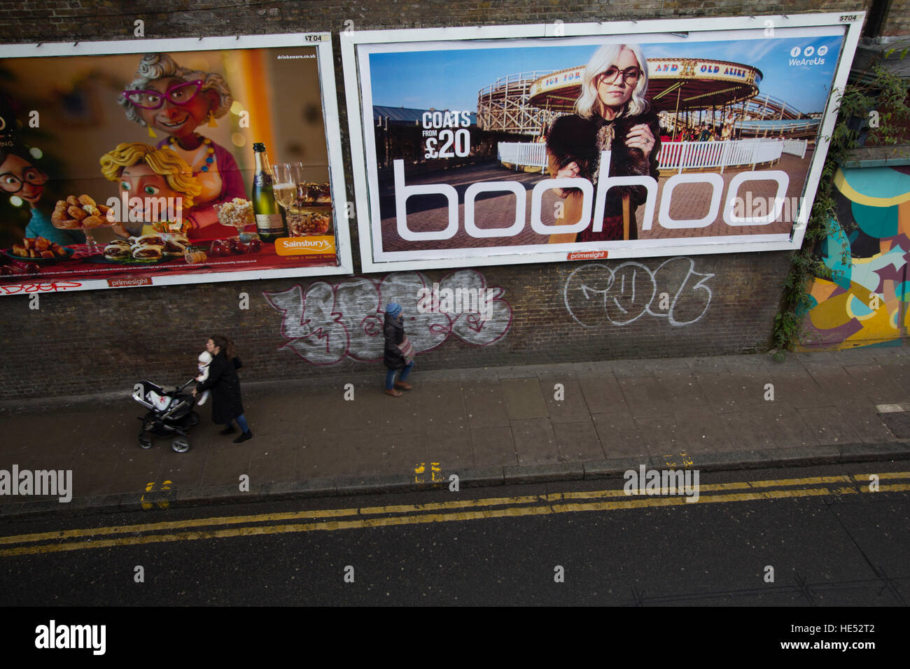 Boohoo fashion advert poster, by Primesight, in Brixton, London, UK ...