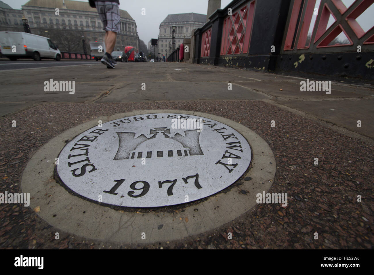 Silver jubilee 1977 walkway sign hi-res stock photography and images ...