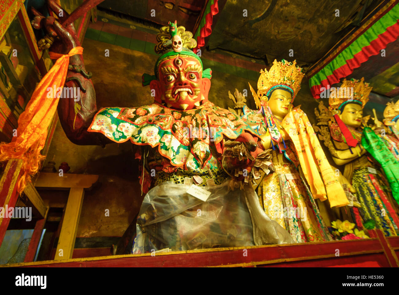 Lhasa: Monastery Sera;Sera Mä - Faculty; Chapel with Sakyamuni Buddha ...
