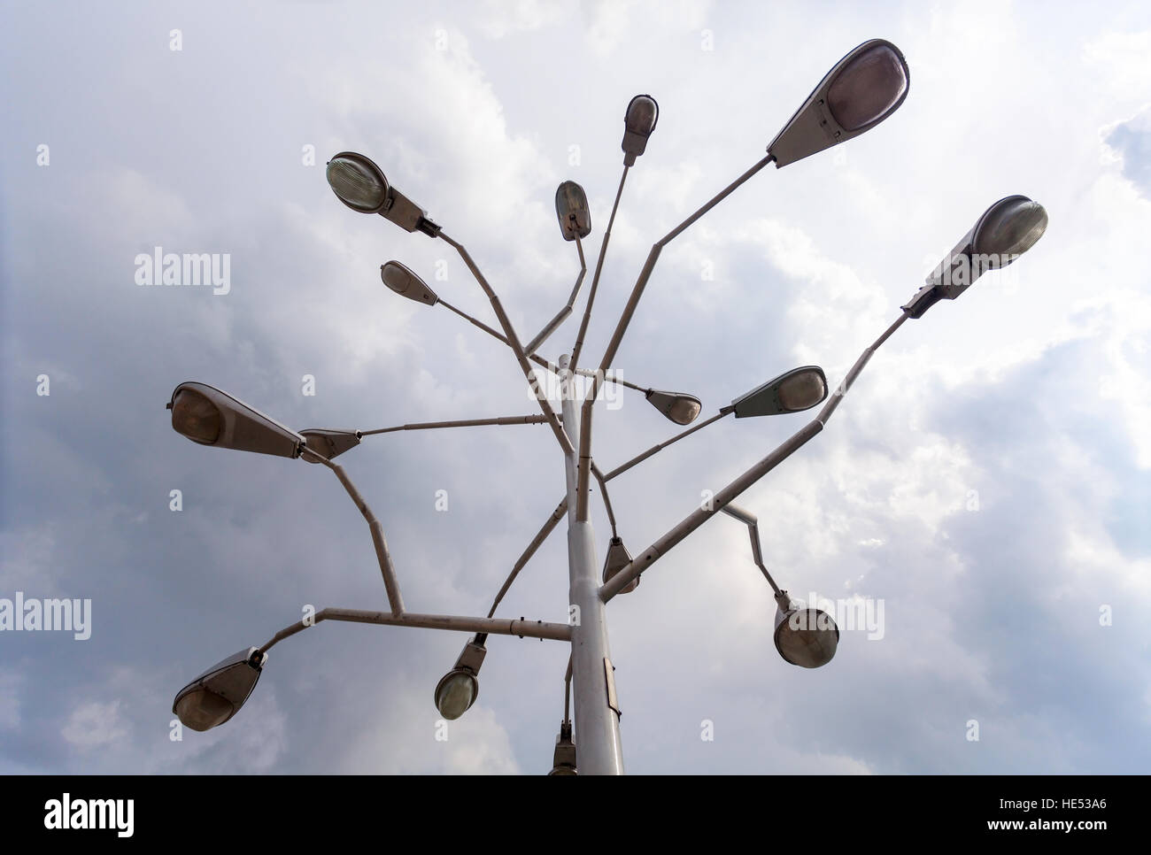 A street light sculpture in Old Havana, Cuba Stock Photo - Alamy