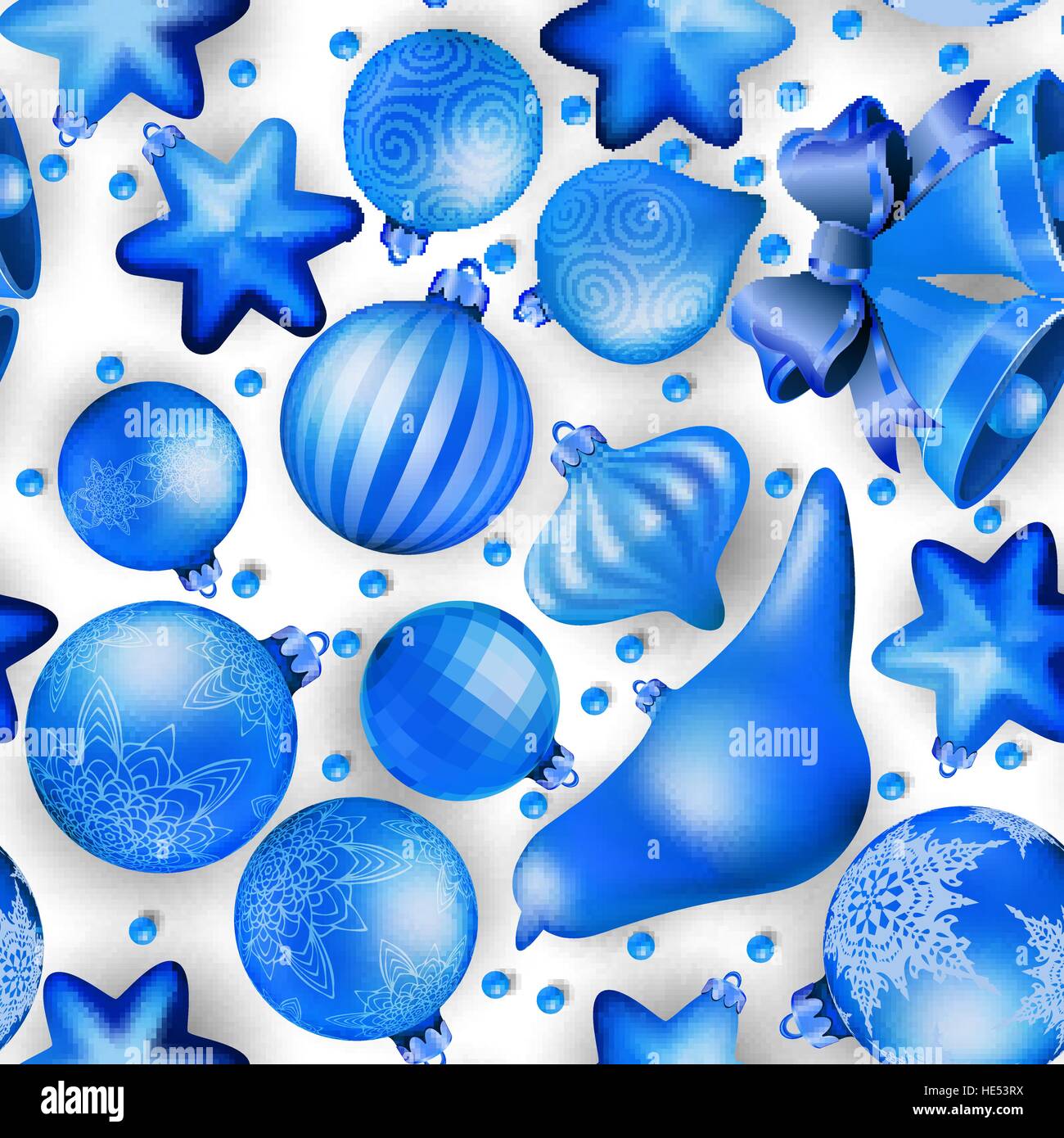 Christmas background hanging baubles Stock Vector Images - Alamy