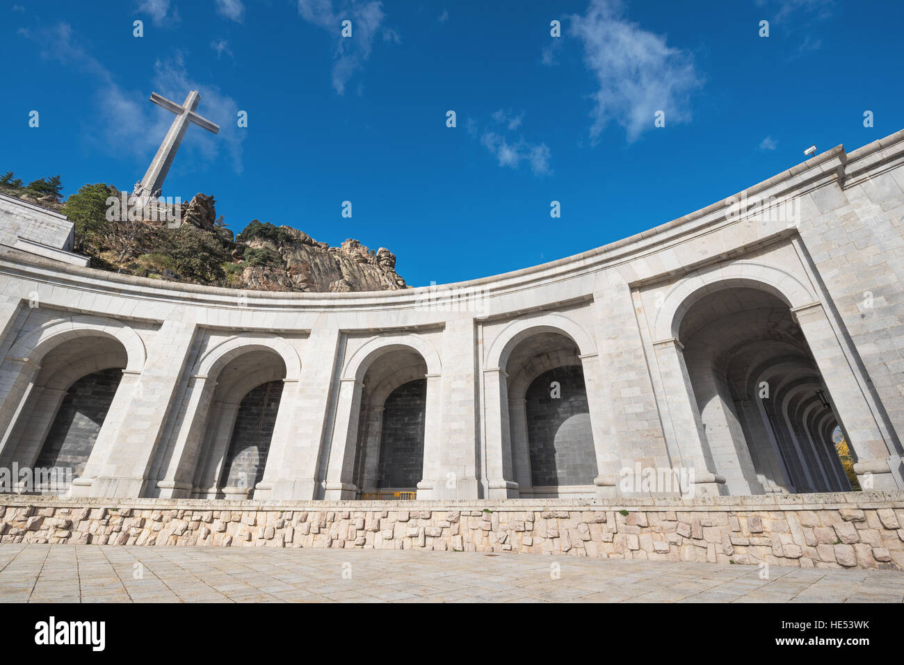 Valley of the fallen, Madrid, Spain Stock Photo - Alamy