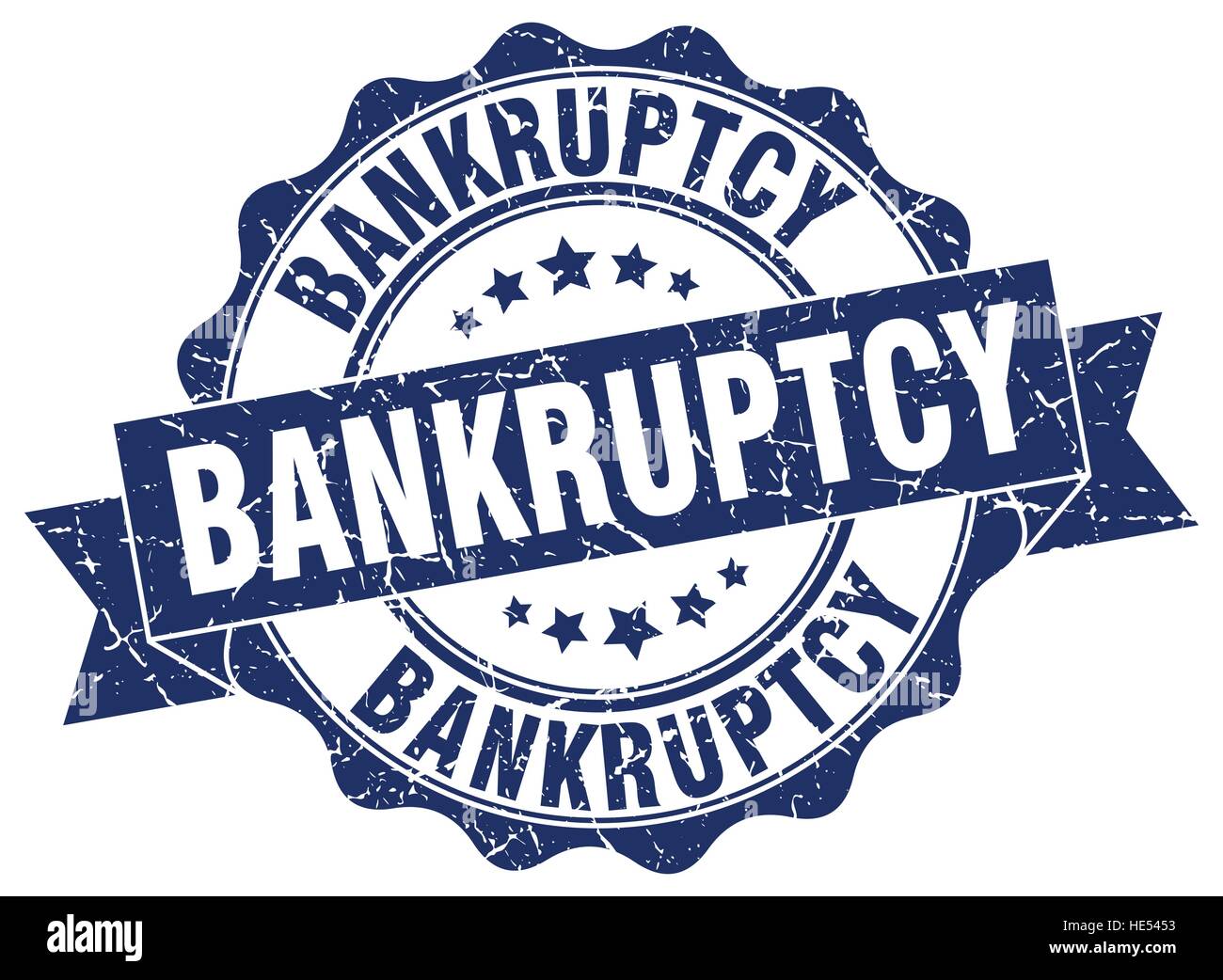 bankruptcy stamp. sign. seal Stock Vector Image & Art - Alamy