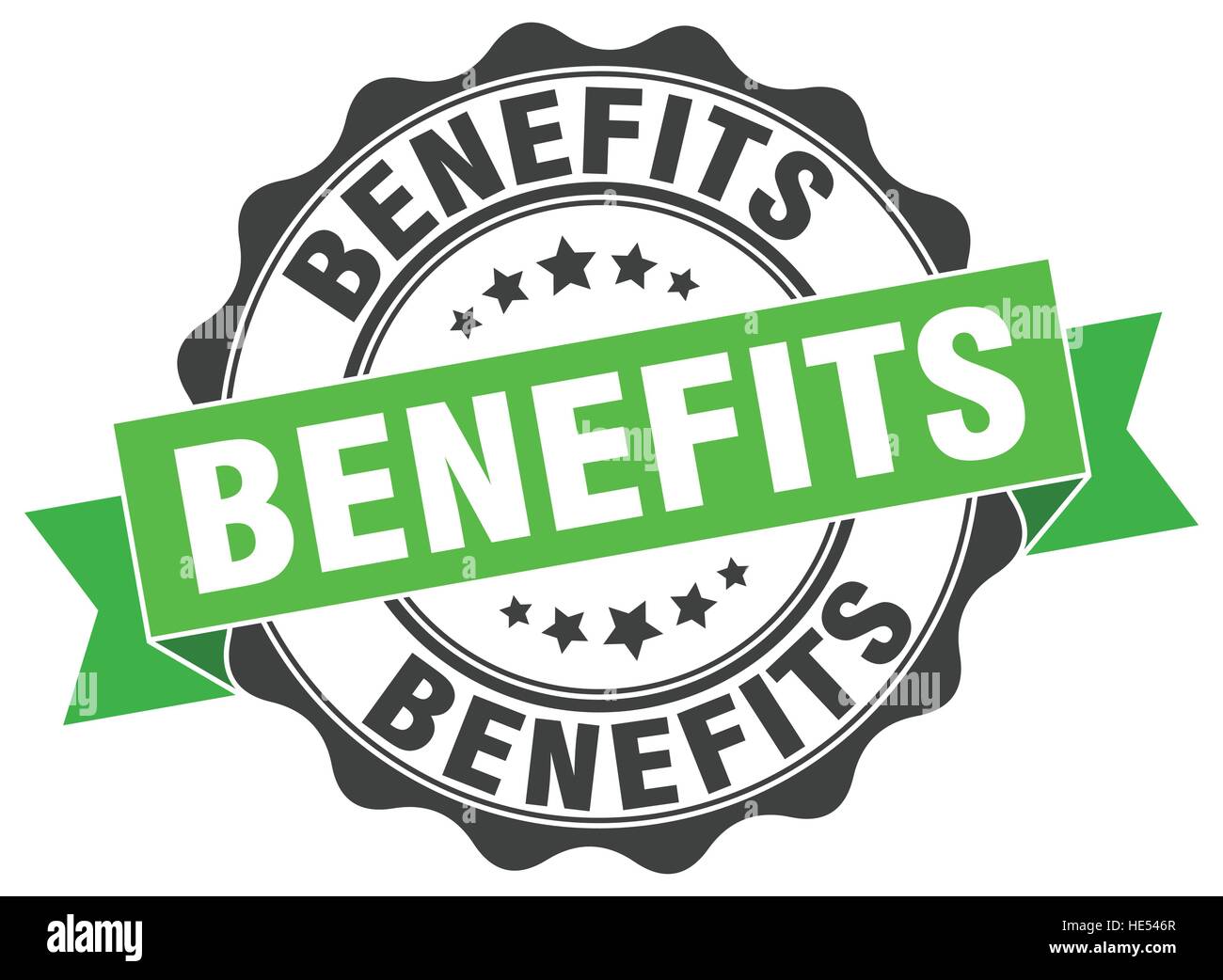 benefits stamp. sign. seal Stock Vector Image & Art - Alamy