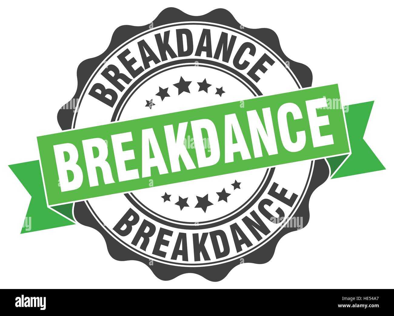 breakdance stamp. sign. seal Stock Vector Image & Art - Alamy