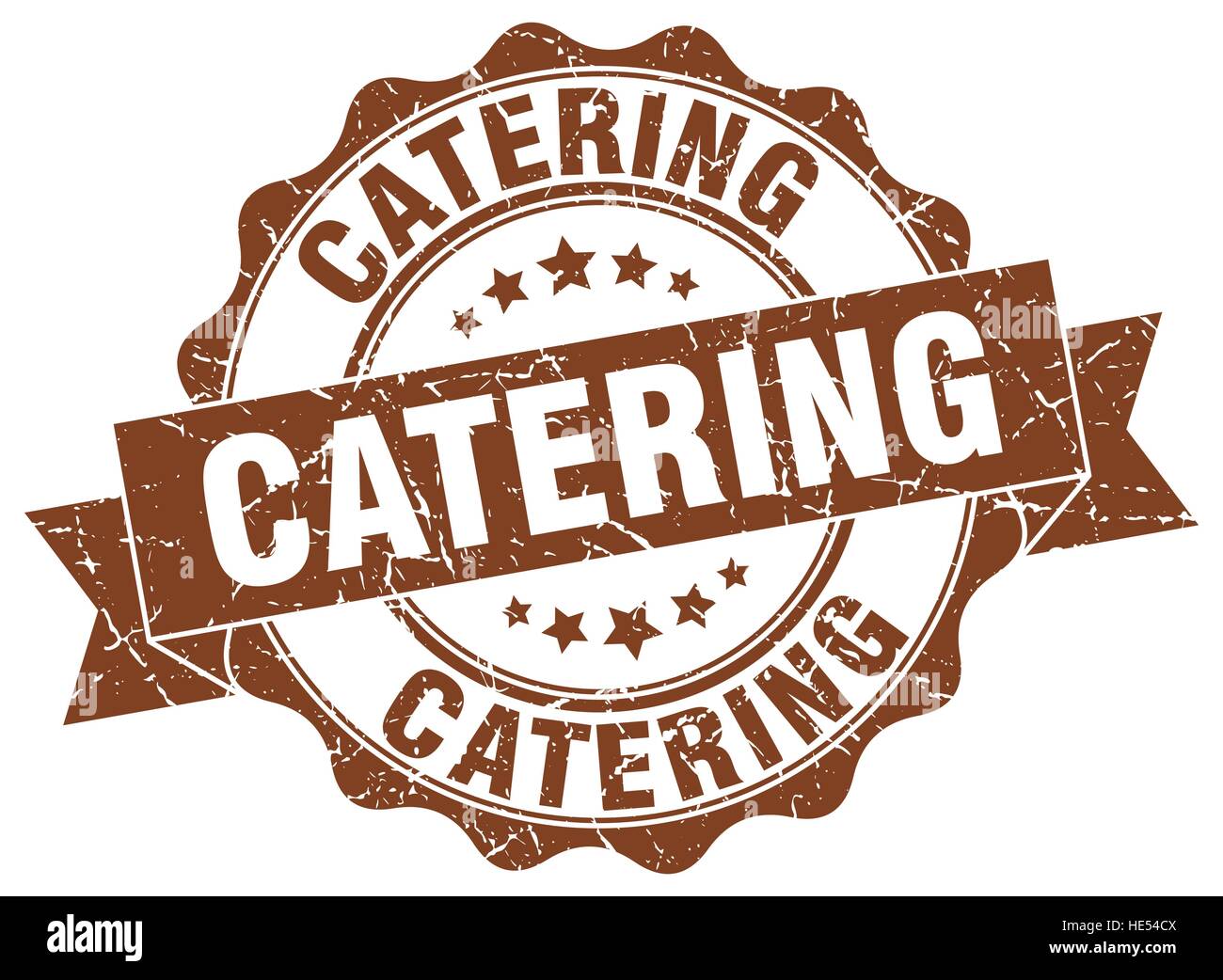 catering stamp. sign. seal Stock Vector Image & Art - Alamy