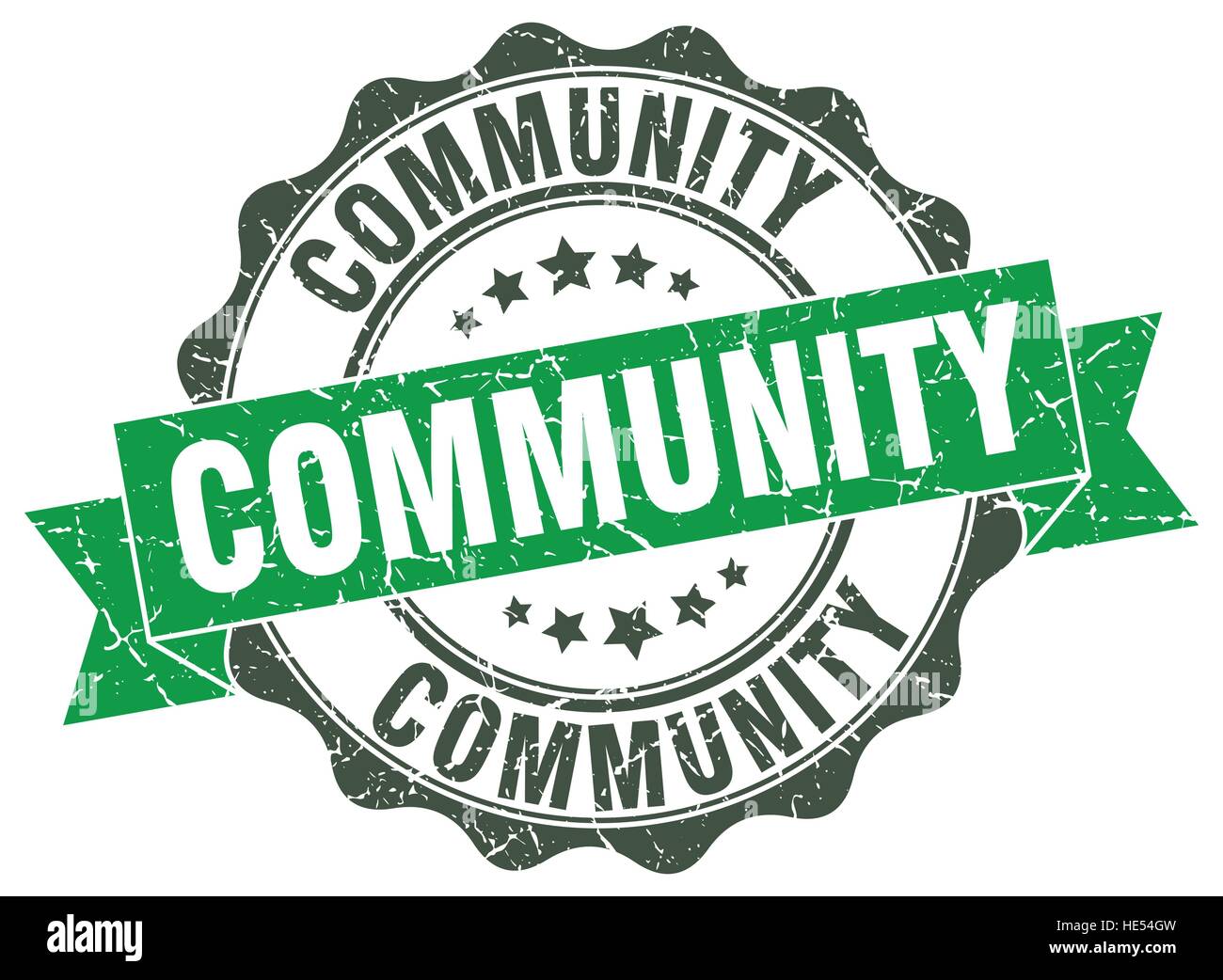 community stamp. sign. seal Stock Vector Image & Art - Alamy