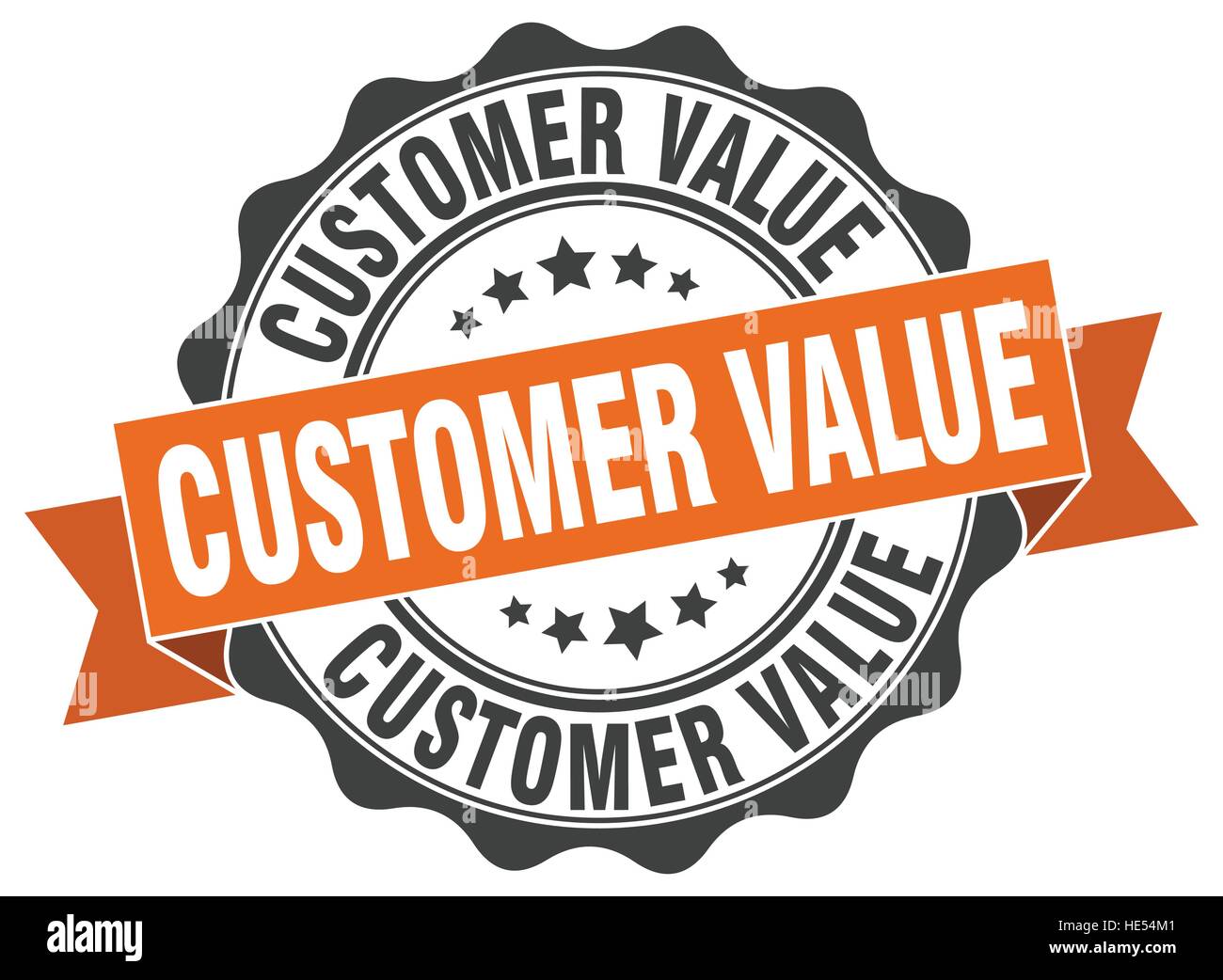 customer value stamp. sign. seal Stock Vector Image & Art - Alamy