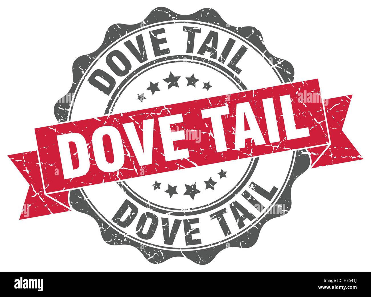 dove tail stamp. sign. seal Stock Vector Image & Art - Alamy