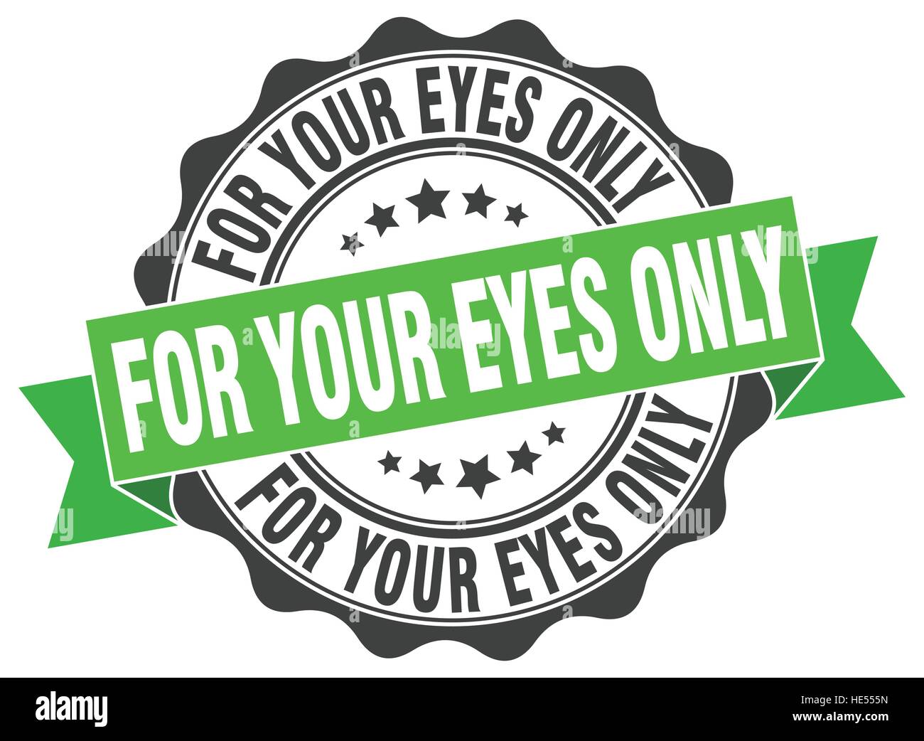 for your eyes only stamp. sign. seal Stock Vector Image & Art - Alamy
