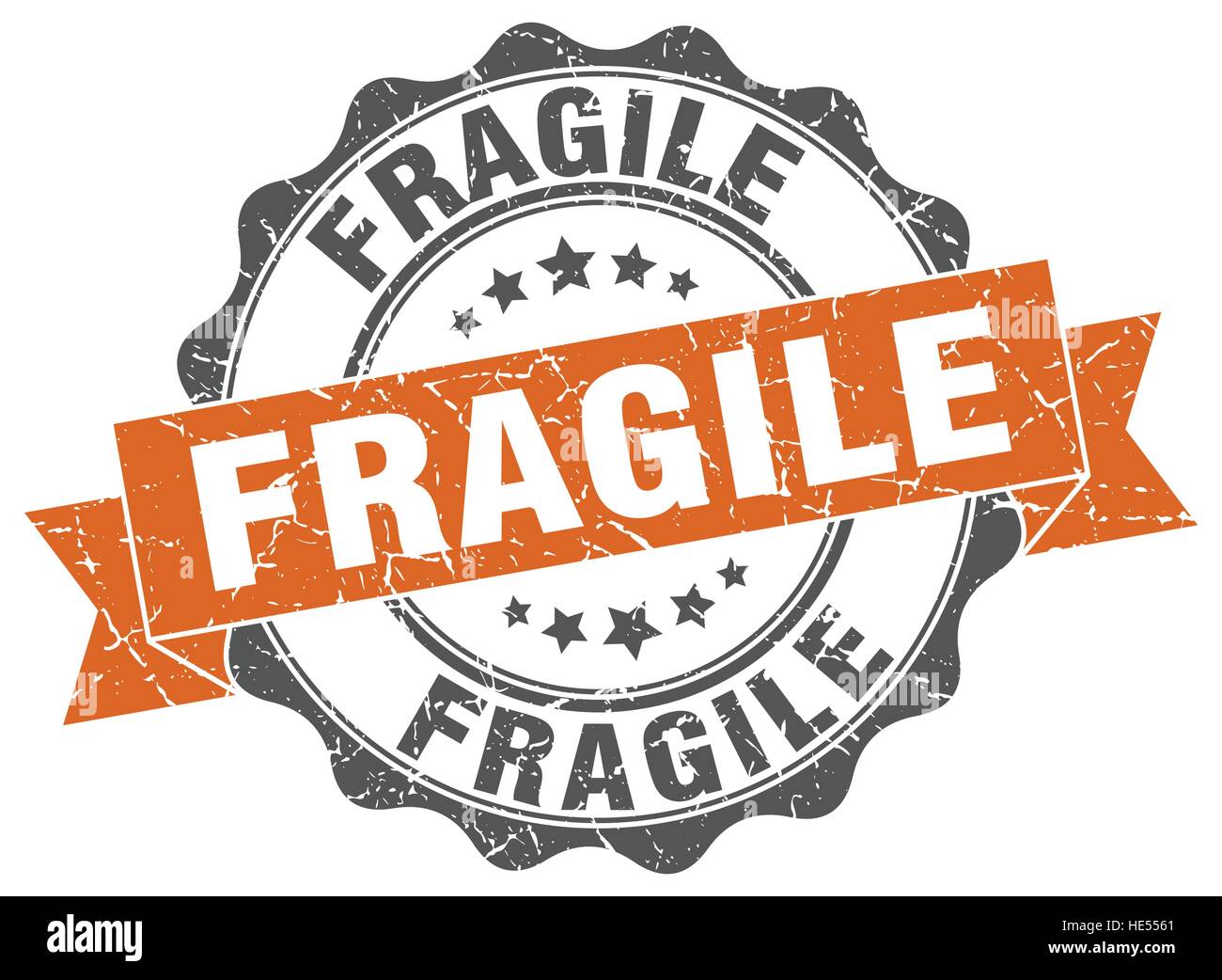 fragile stamp. sign. seal Stock Vector Image & Art - Alamy