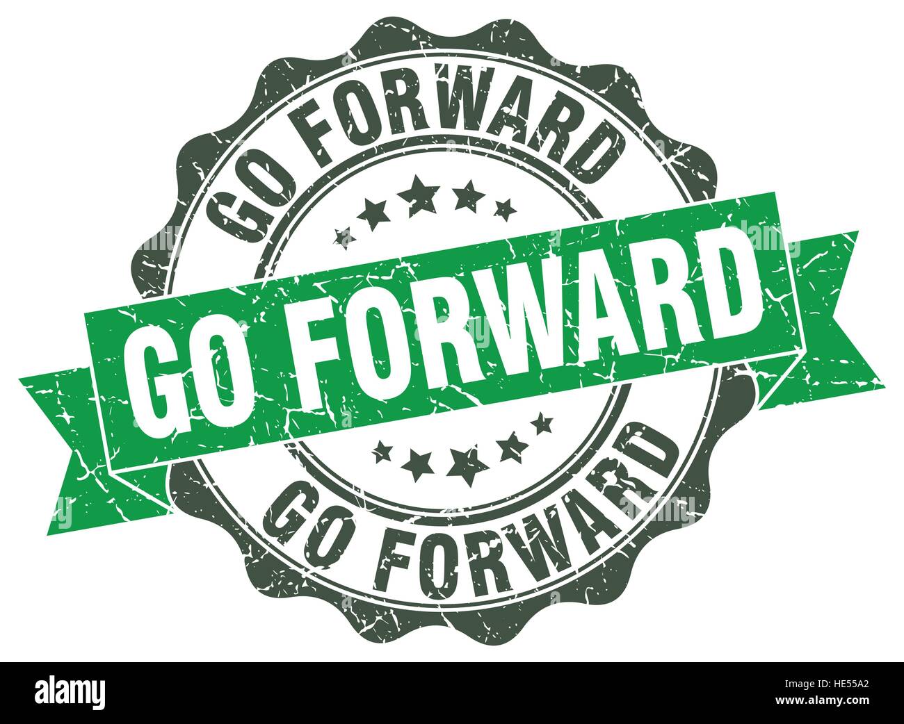 go forward stamp. sign. seal Stock Vector Image & Art - Alamy