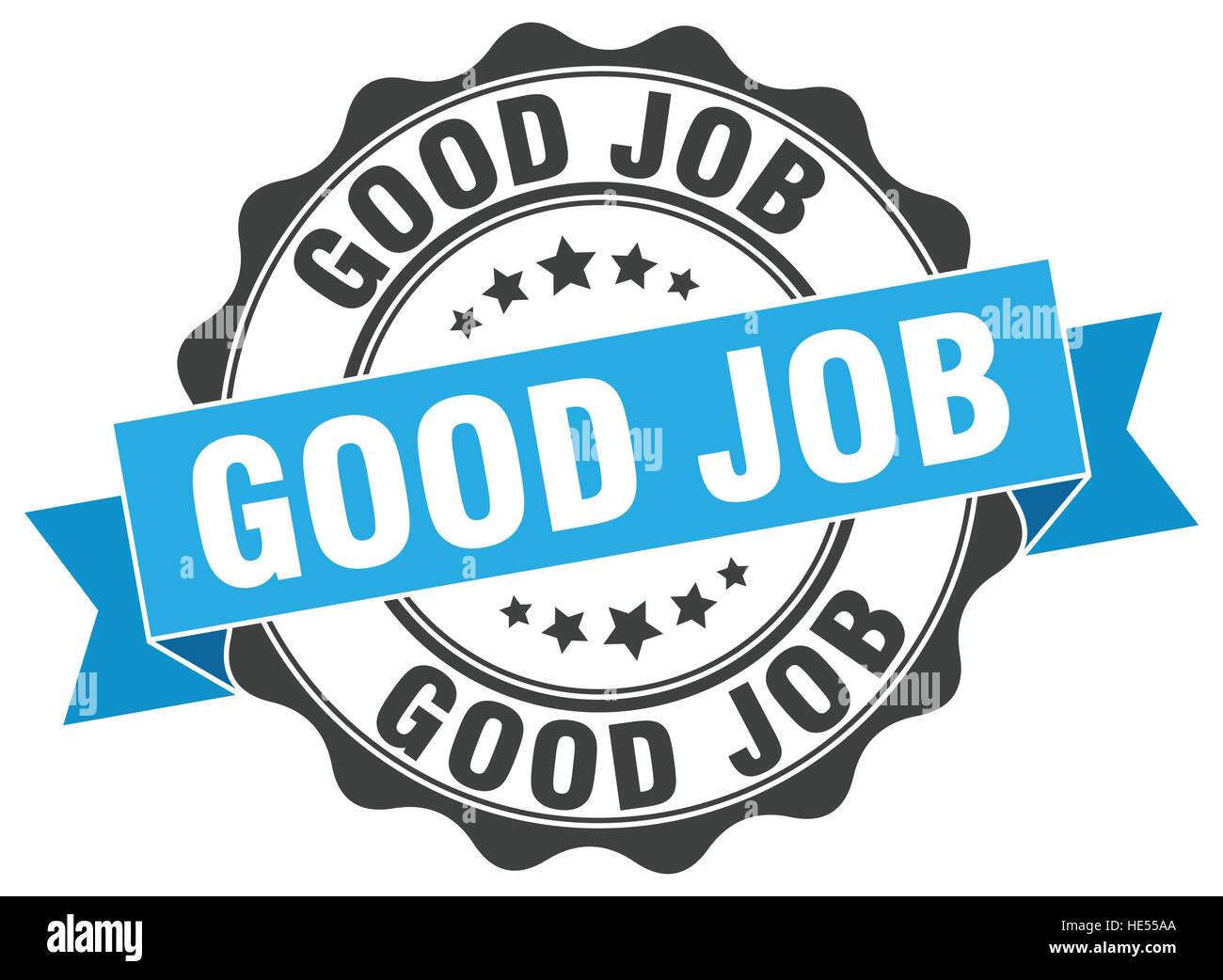 good job stamp. sign. seal Stock Vector Image & Art - Alamy