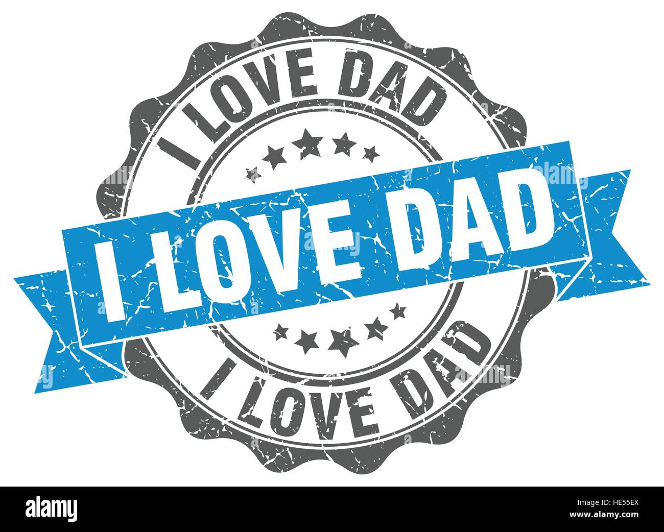 i love dad stamp. sign. seal Stock Vector Image & Art - Alamy