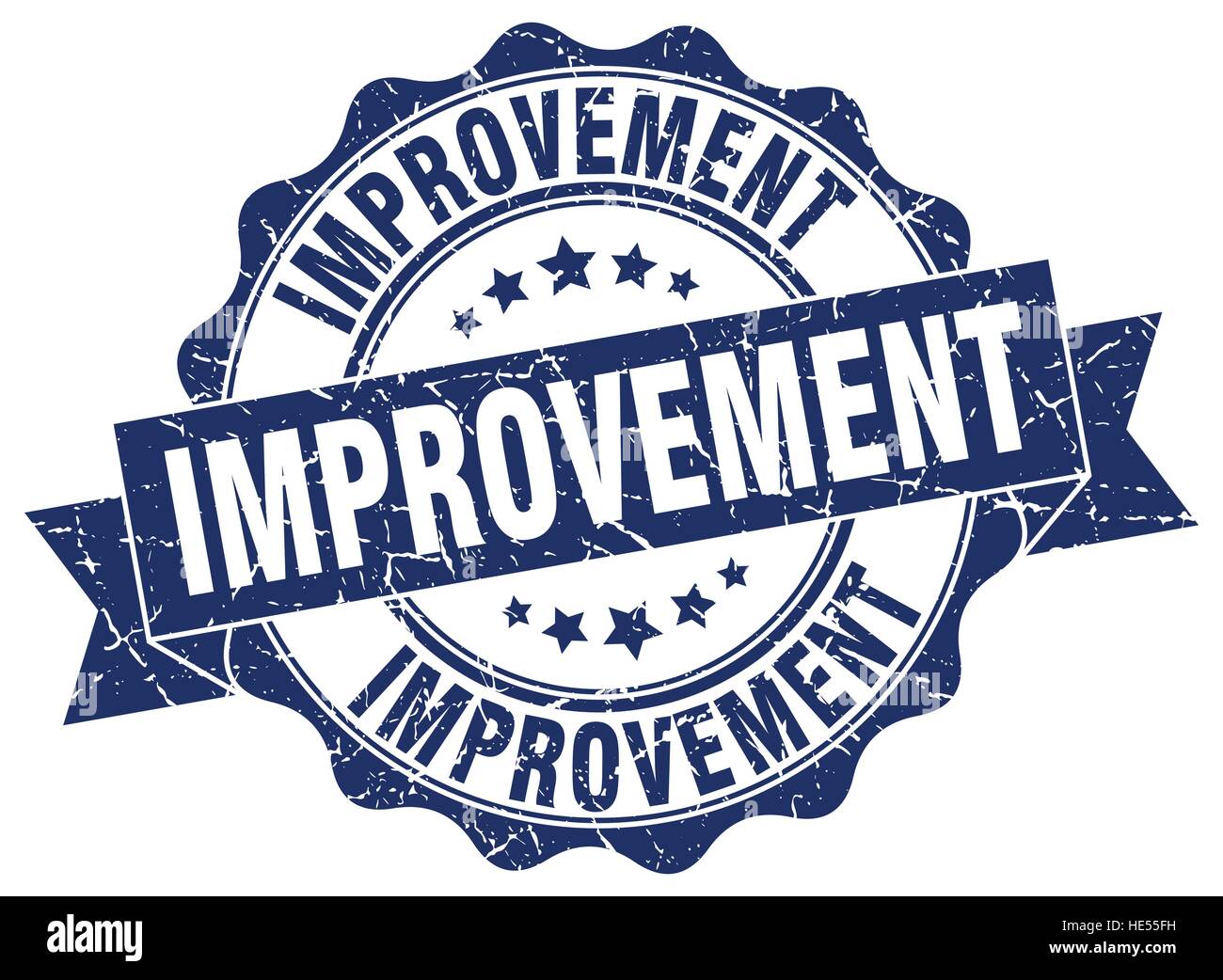 improvement stamp. sign. seal Stock Vector Image & Art - Alamy