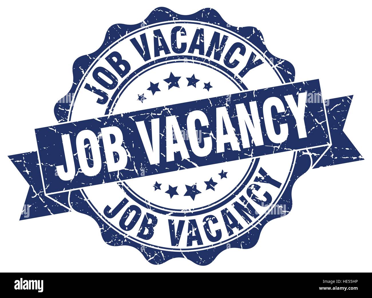 job vacancy stamp. sign. seal Stock Vector Image & Art - Alamy